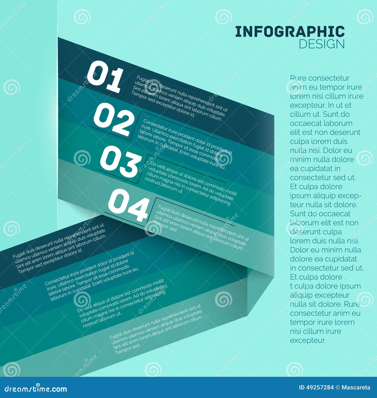 Paper Options Template Vector Illustration Stock Vector - Illustration ...