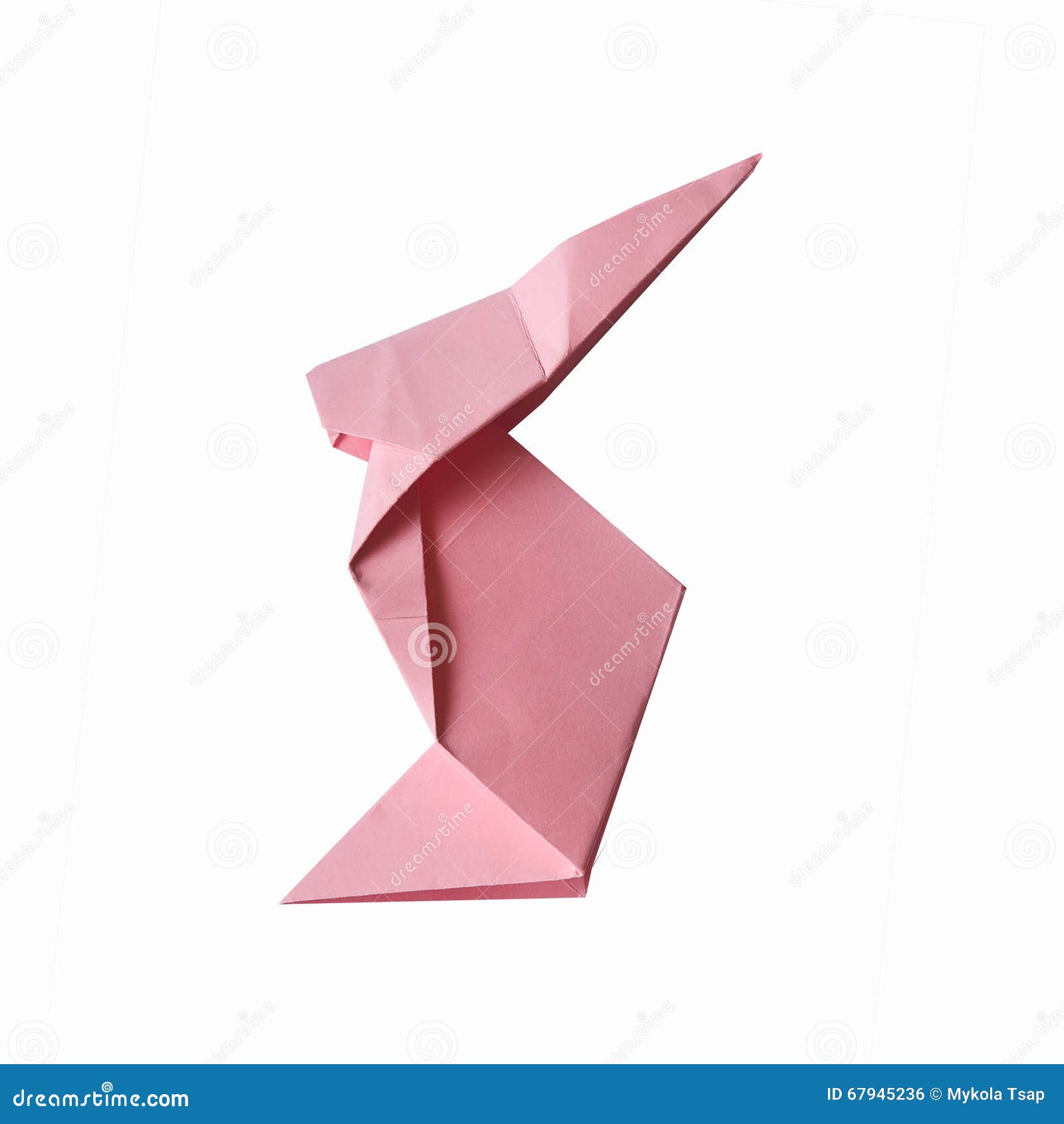Paper Origami Handmade Bunny Stock Photo - Image of chinese ...