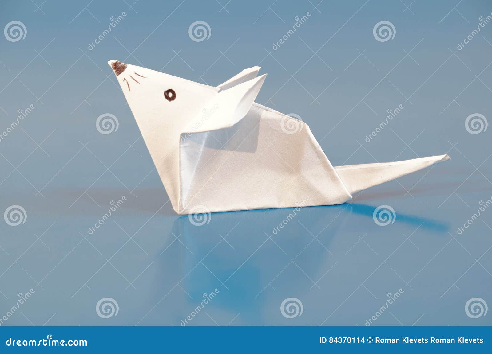 Origami Mouse Recycled Papercraft Royalty-Free Stock Photography ...