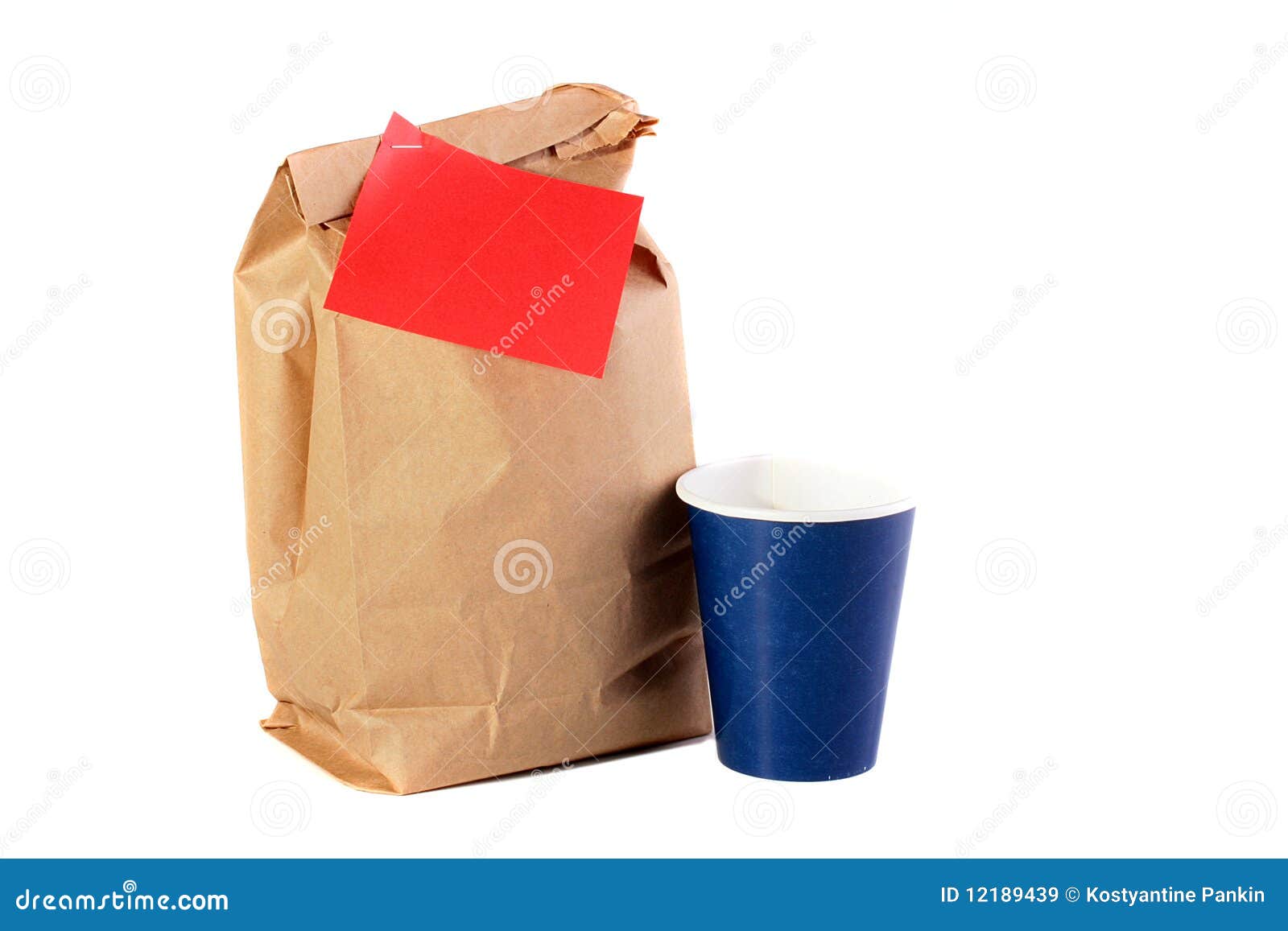 Paper package stock image. Image of preparation, student - 12189439