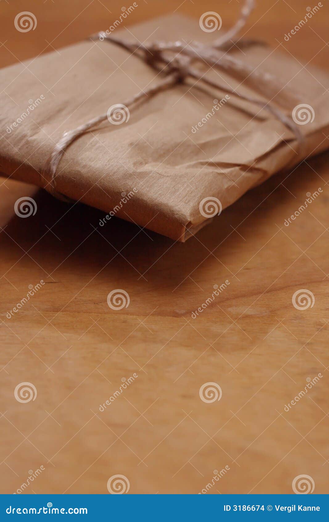 Paper package stock photo. Image of grain, wrapped, metaphor - 3186674