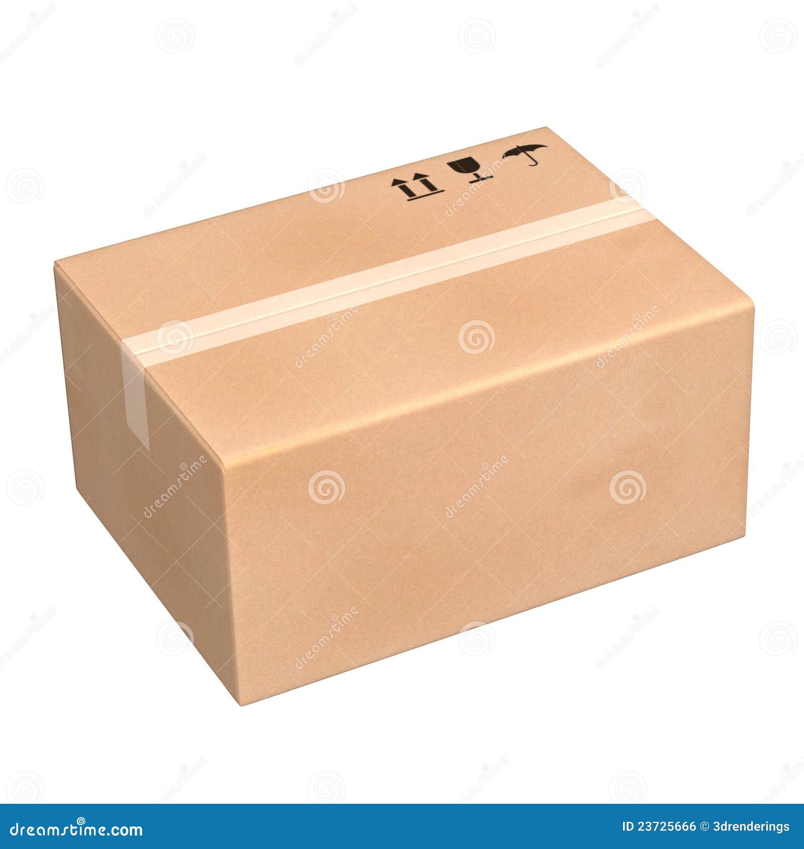 Paper package (postal) stock illustration. Illustration of shipment ...