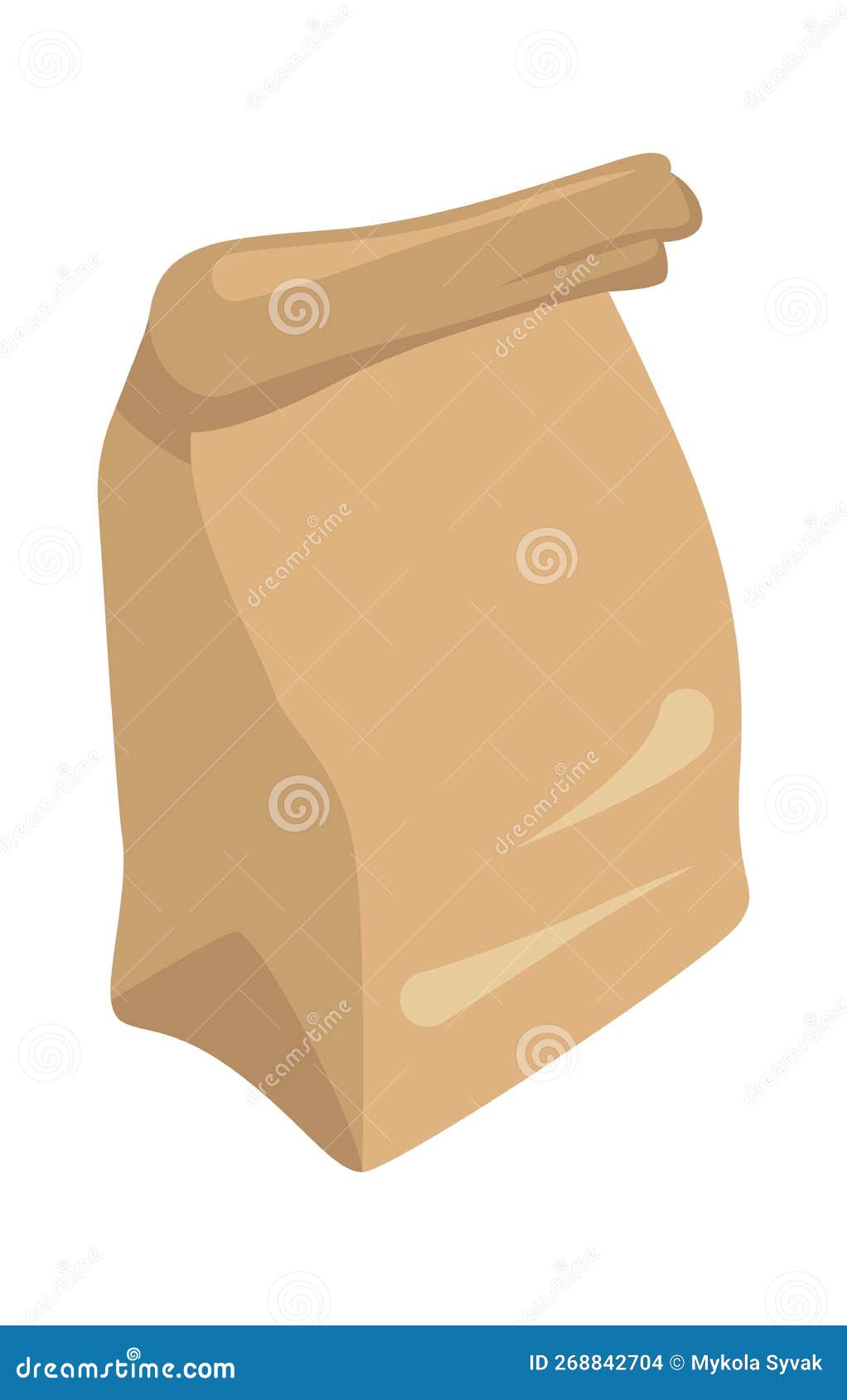 Paper Packaging Garbage Flat Icon Waste Sorting and Utilization Stock ...