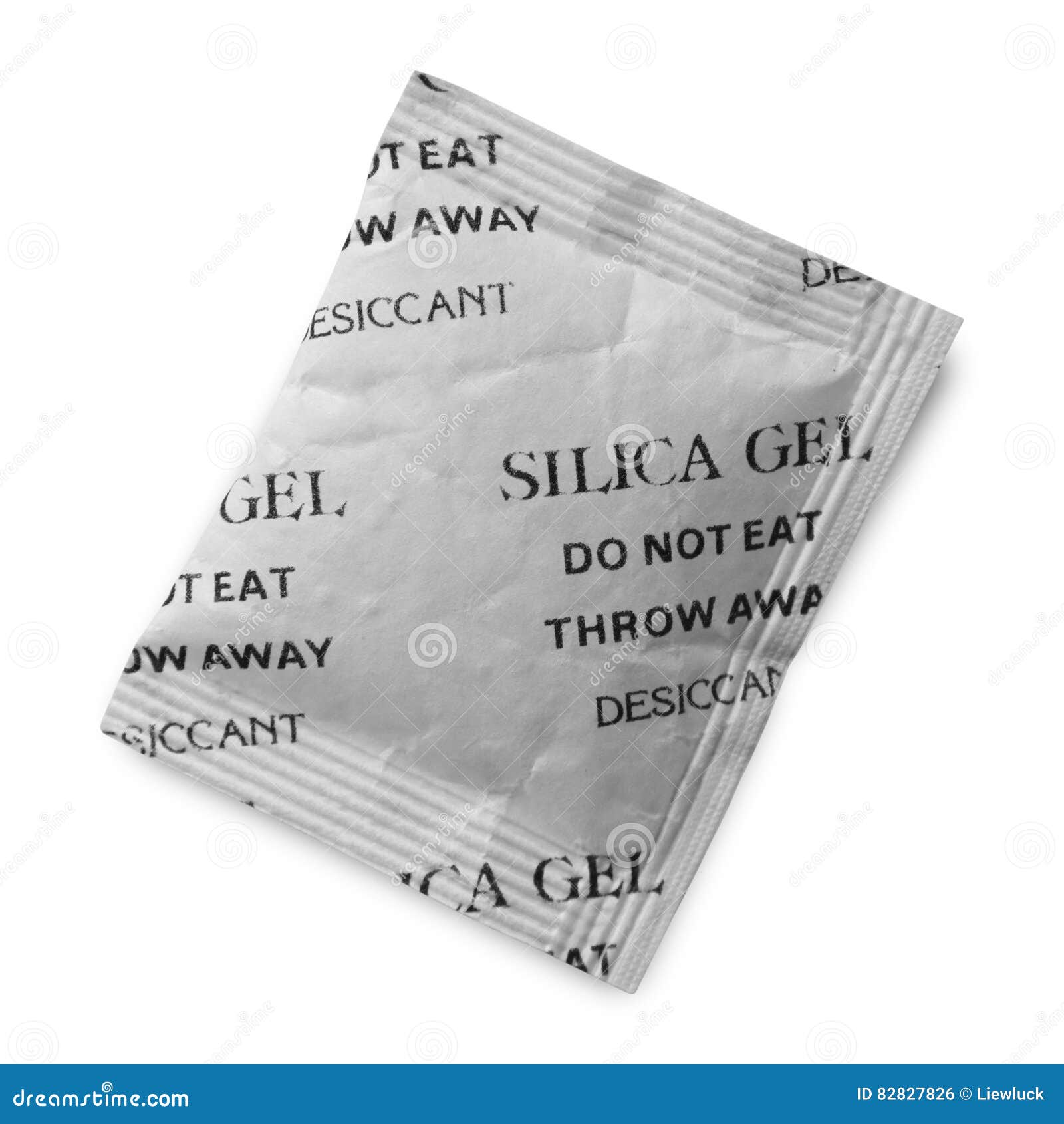 Paper packet silica gel stock photo. Image of chemistry - 82827826