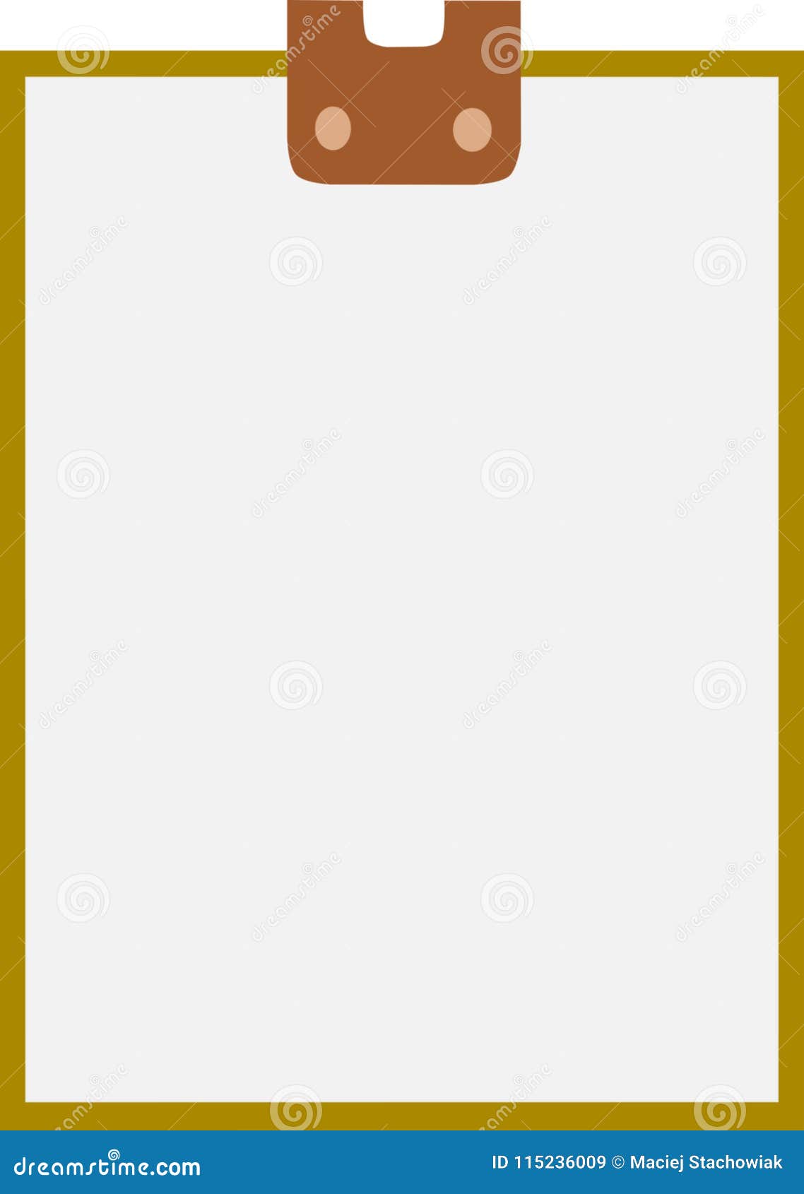 Paper pad stock image. Illustration of place, pencil - 115236009