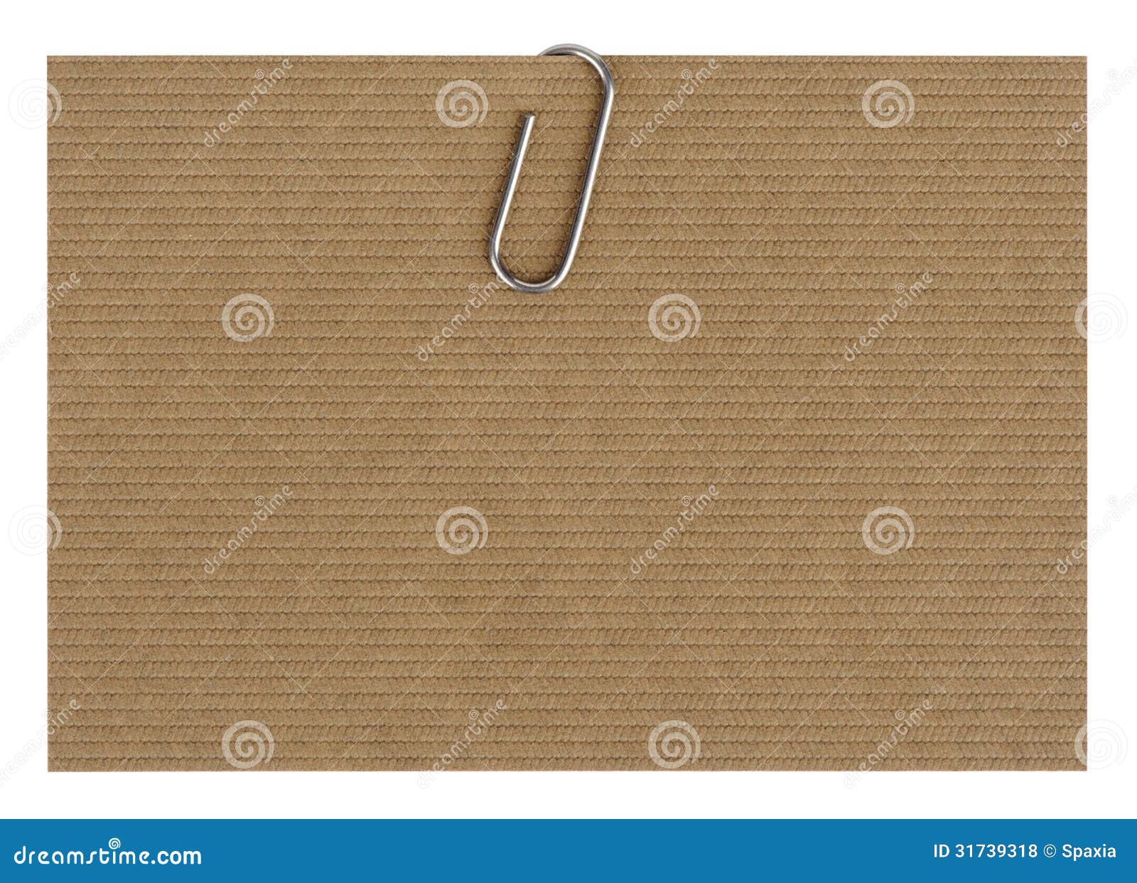 Paper with paperclip stock photo. Image of sign, office - 31739318