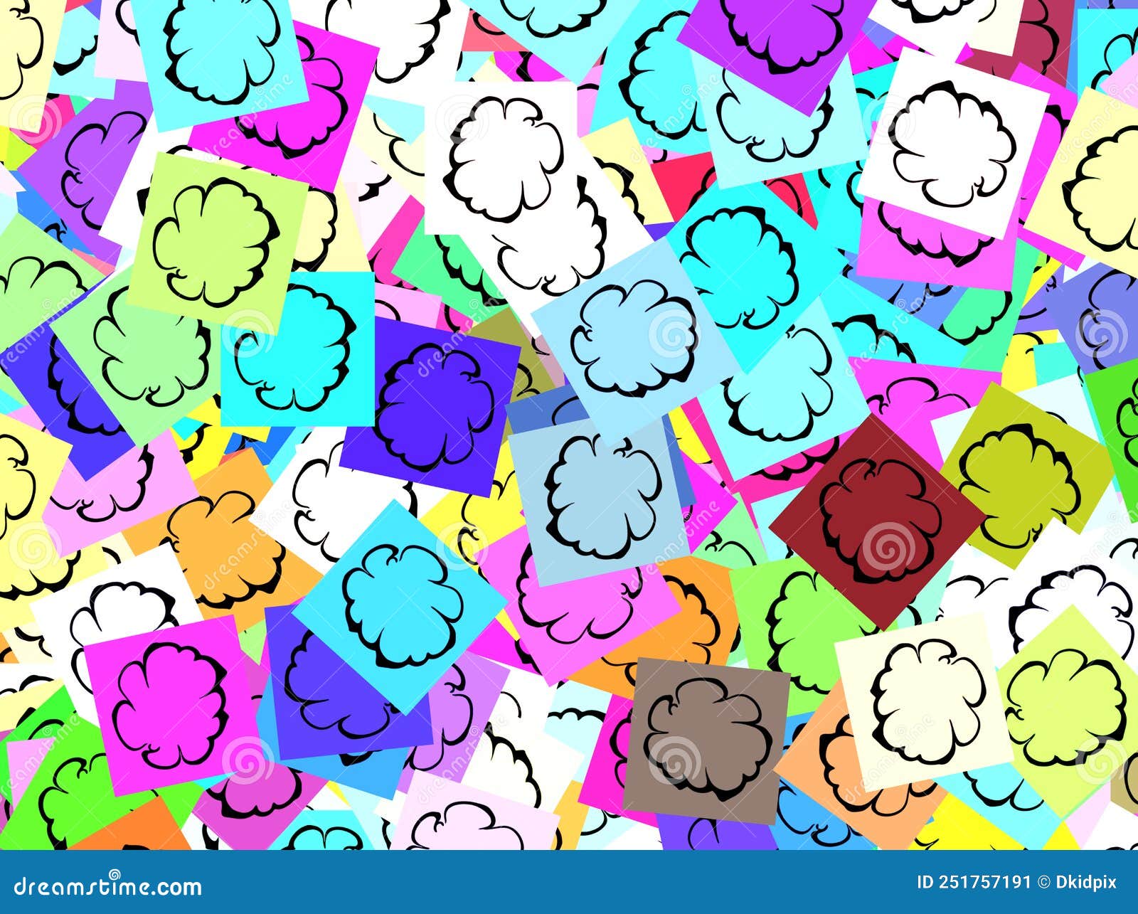 Paper patch stock illustration. Illustration of artwork - 251757191