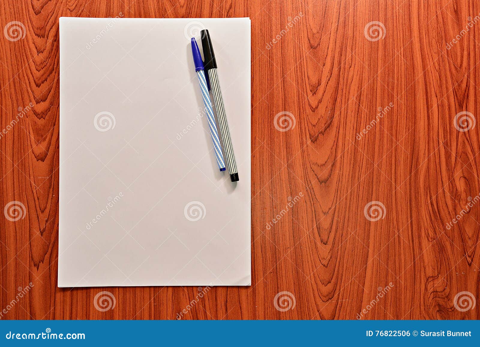 Paper And Pens Stock Photo | CartoonDealer.com #76822506