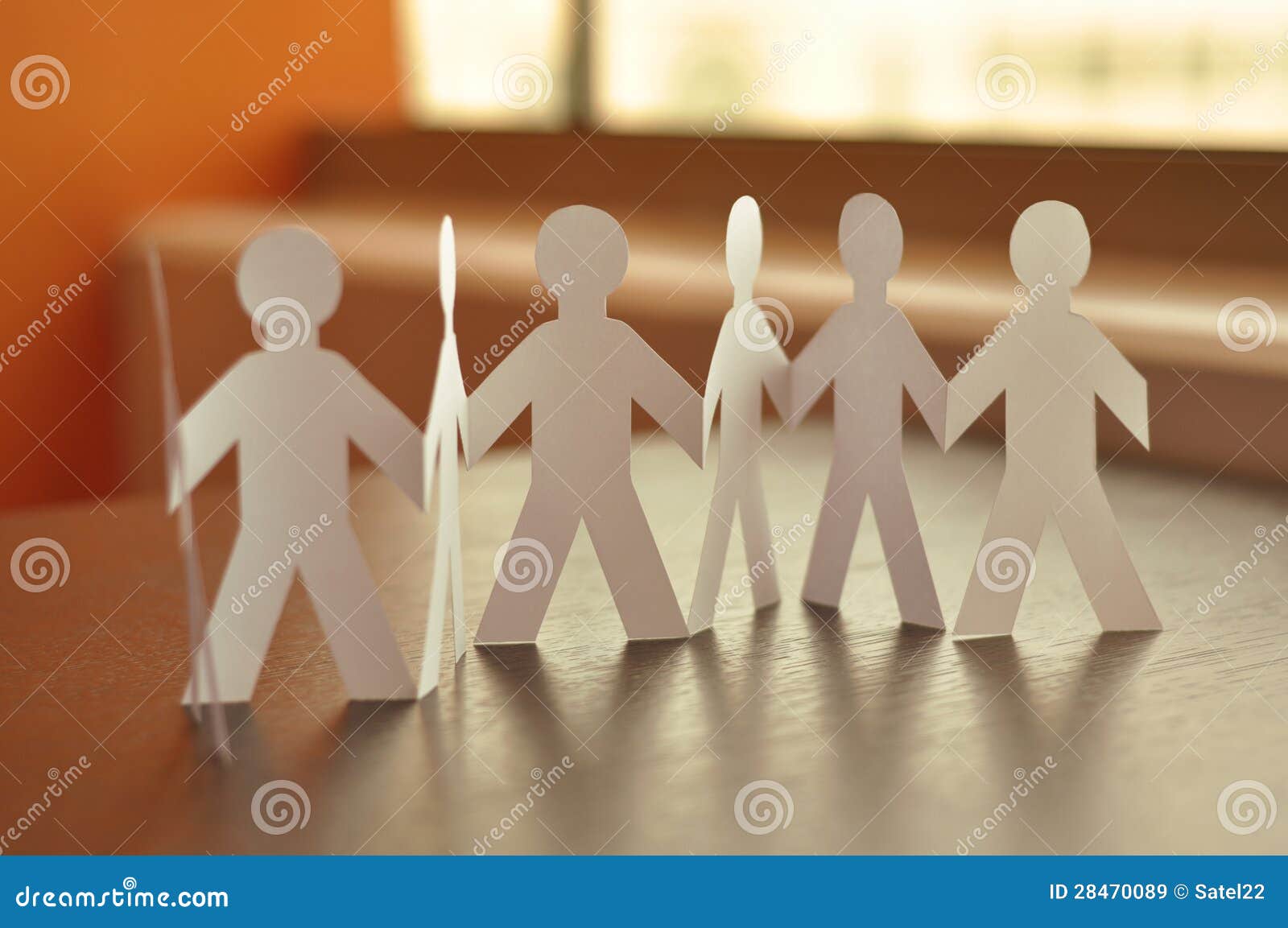 Paper-people stock image. Image of cutout, couples, concept - 28470089