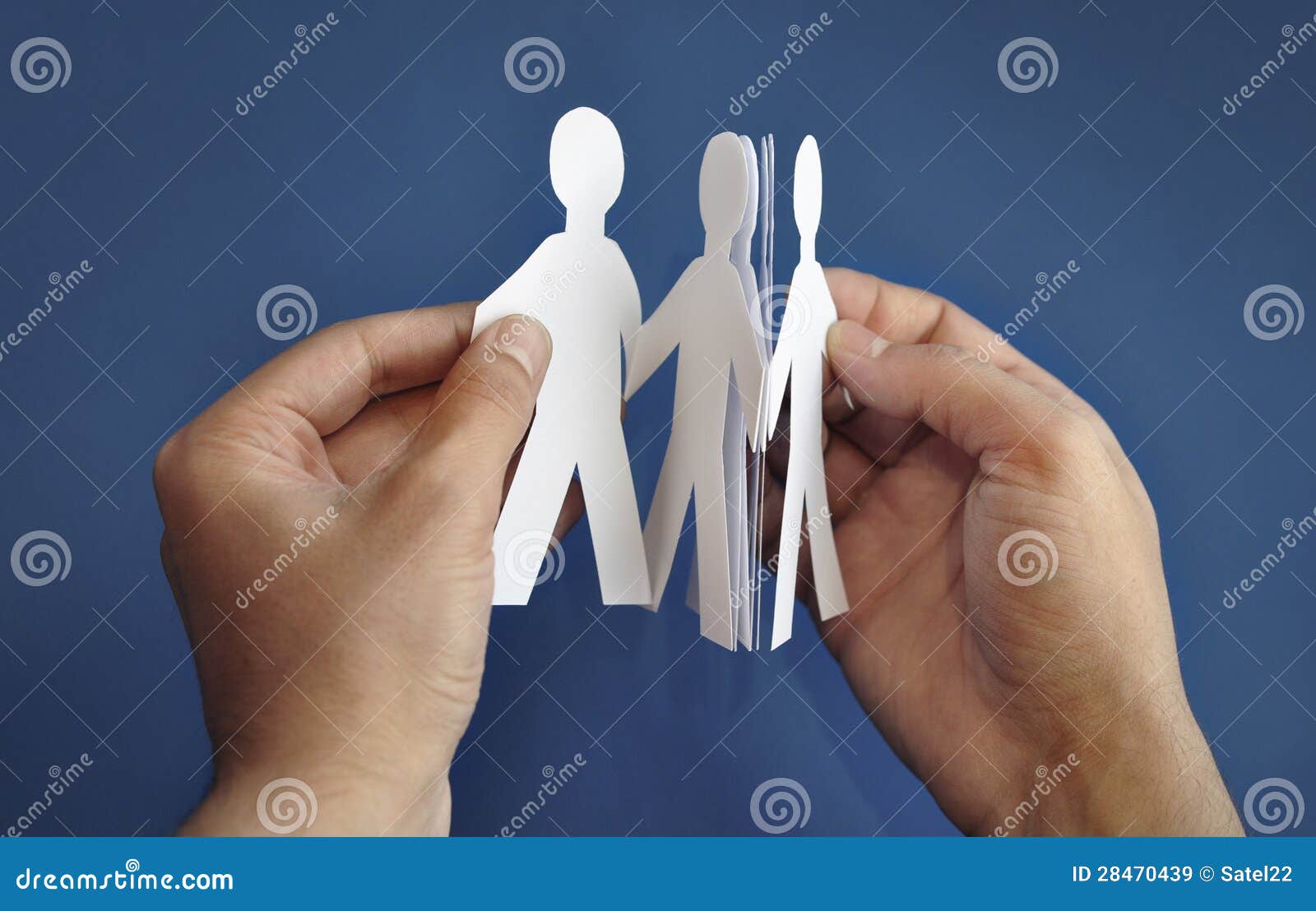 paper-people stock image. Image of figure, joined, male - 28470439