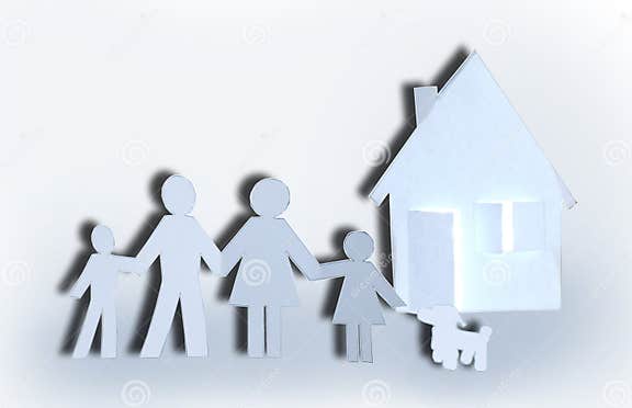 The paper people. stock photo. Image of community, people - 29023394