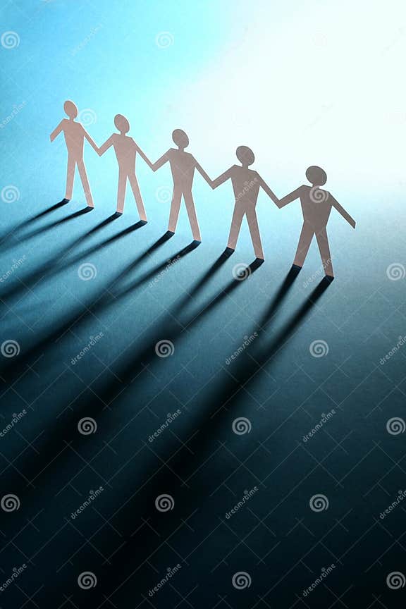 Paper People stock photo. Image of conceptual, environment - 826956