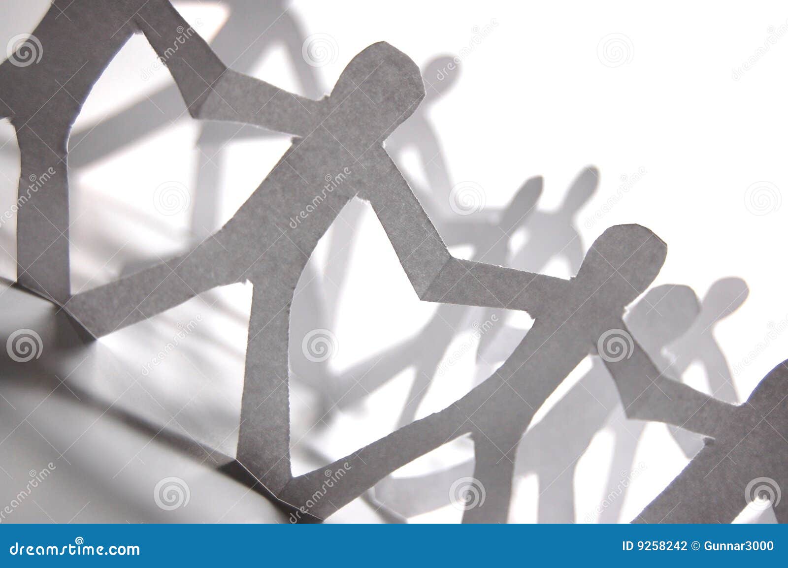 Paper People Having a Party Stock Photo - Image of paper, equal: 9258242
