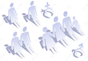 Paper people, vector stock vector. Illustration of cutout - 22314625