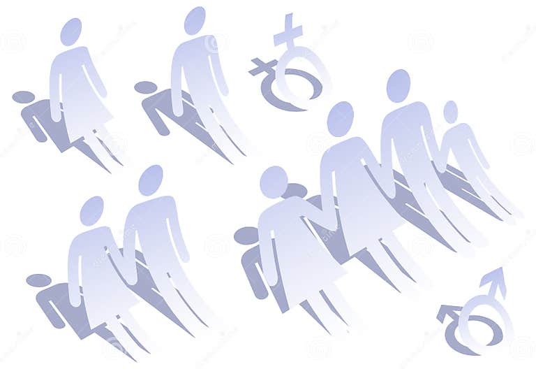 Paper people, vector stock vector. Illustration of cutout - 22314625