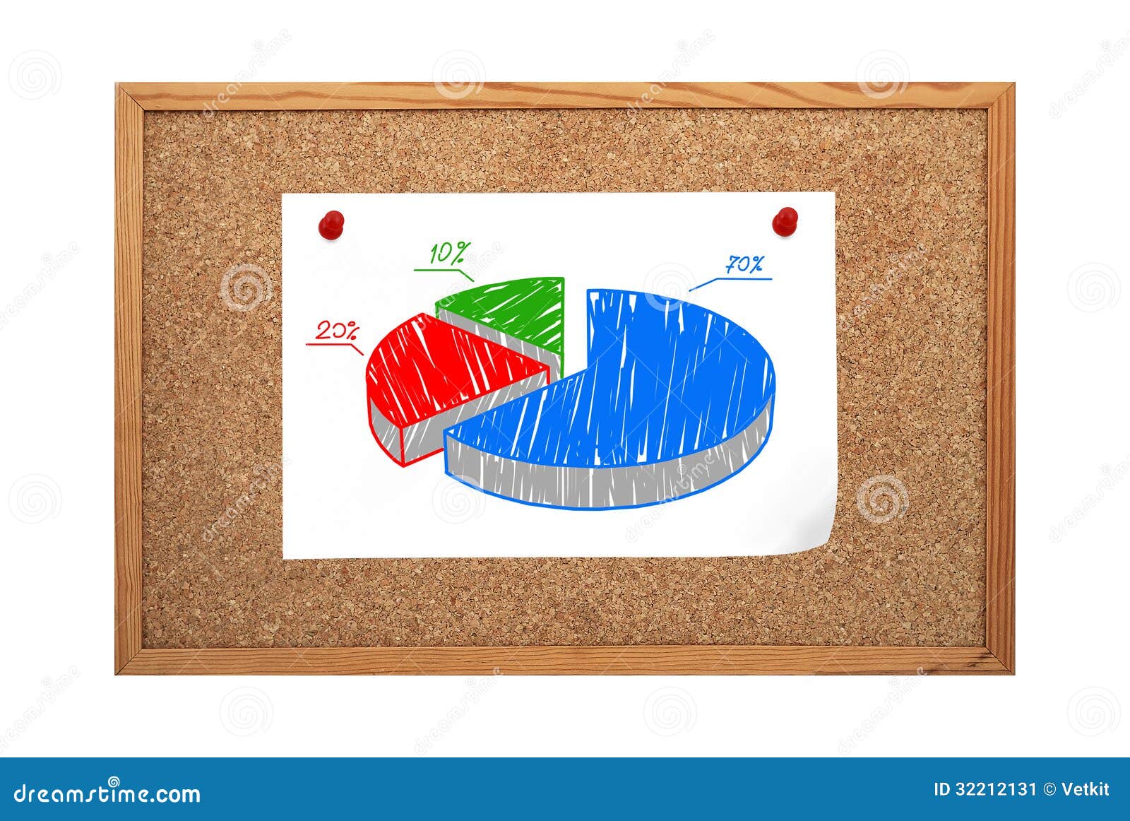 Paper with pie graphic stock image. Image of audience - 32212131