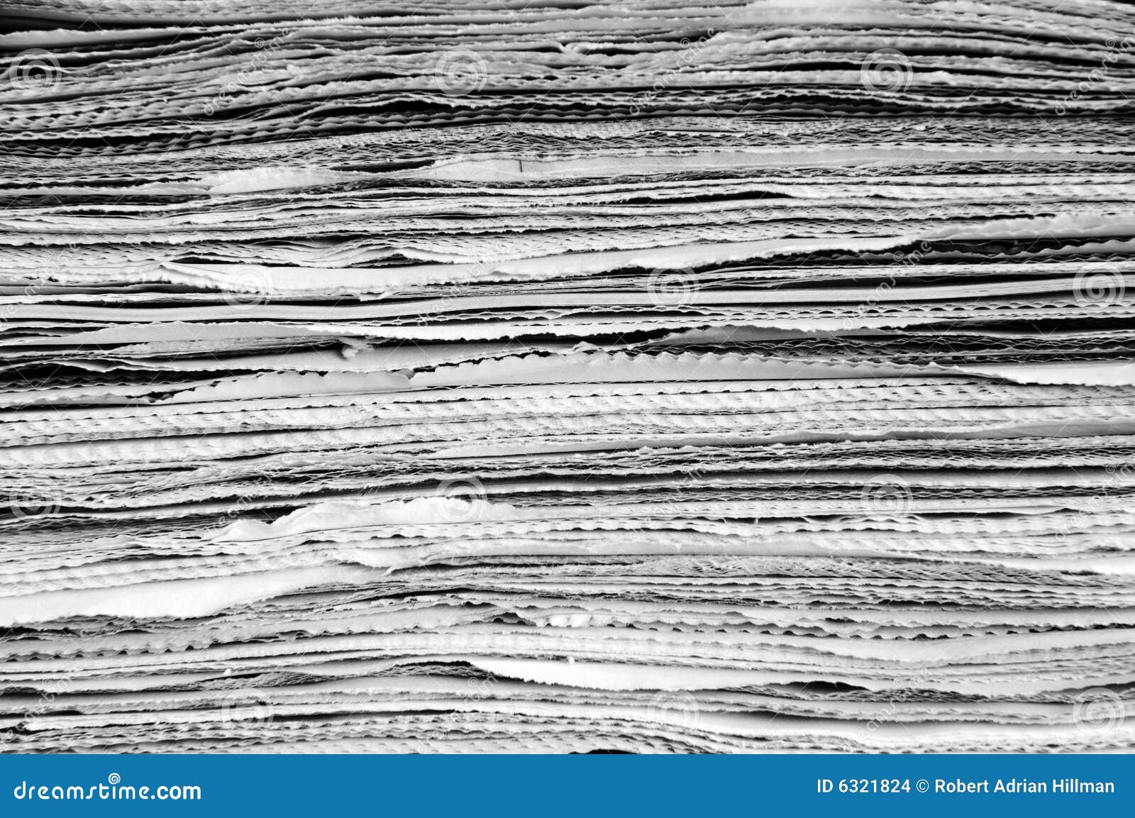 Paper pile stock photo. Image of backdrop, trash, pattern - 6321824