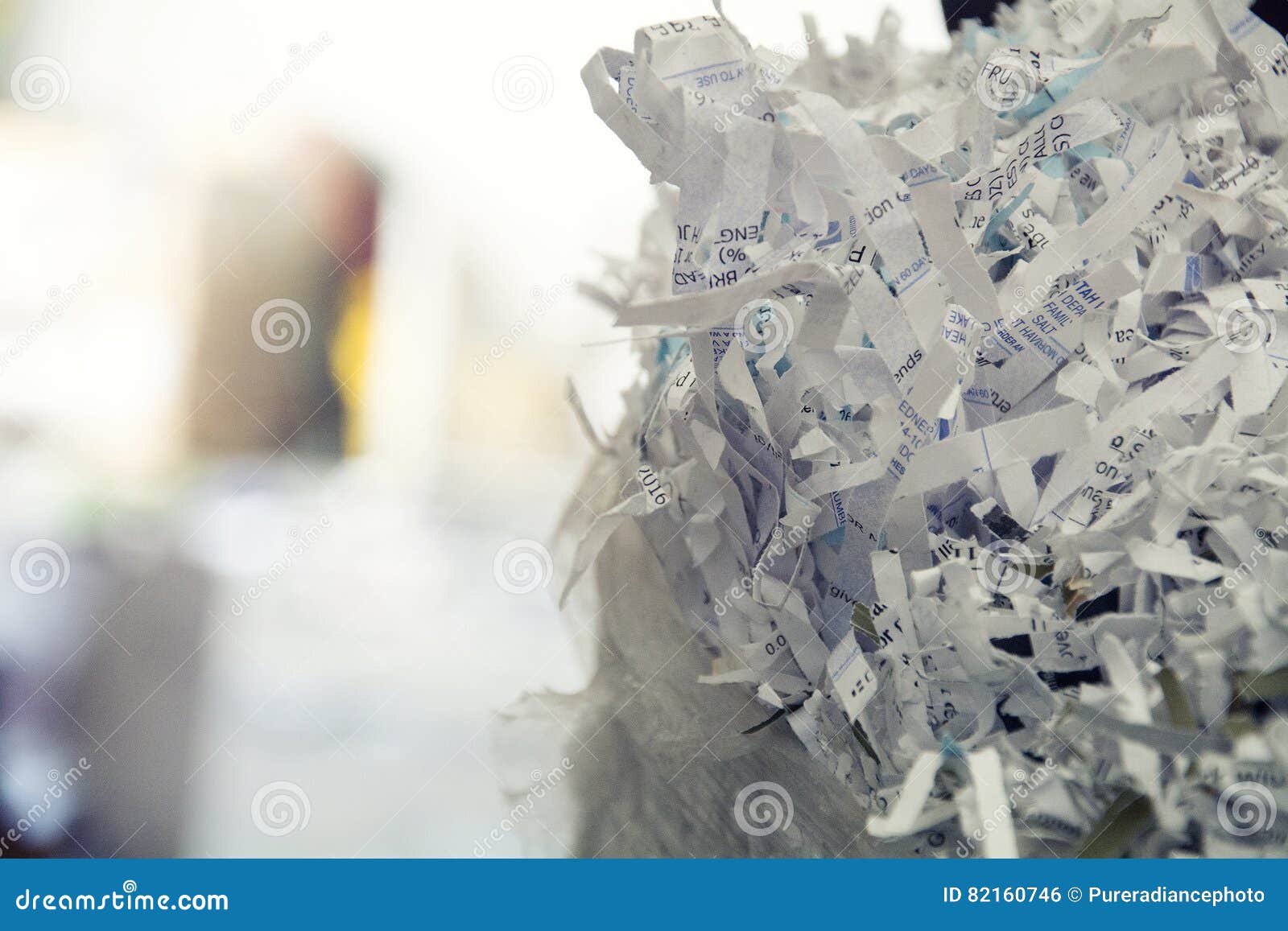 Paper Piled and Baled and Ready To Recycle Stock Photo - Image of ...