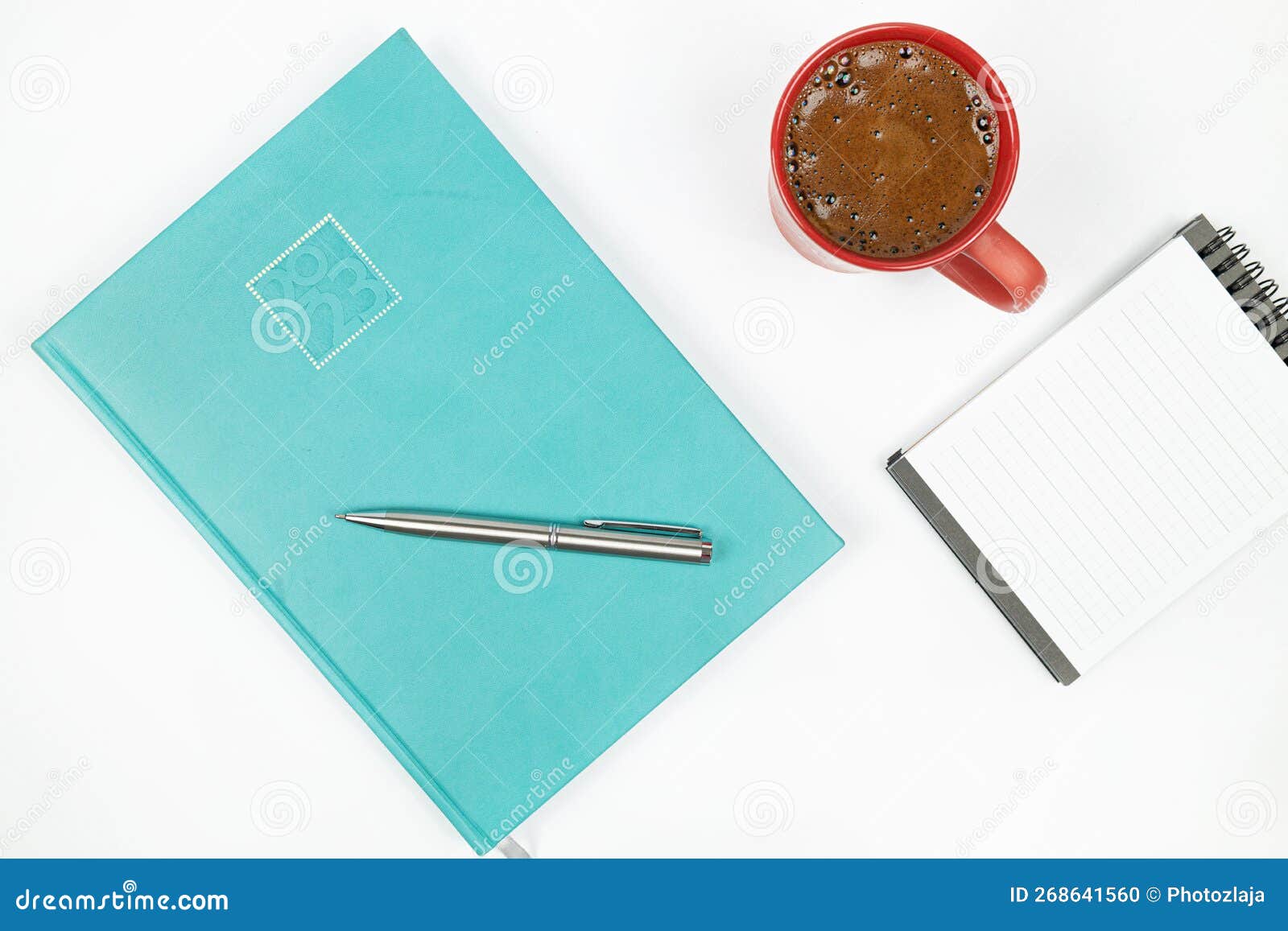 Paper Plan Notes with Metal Pen - Productivity Plan - Business and Self ...