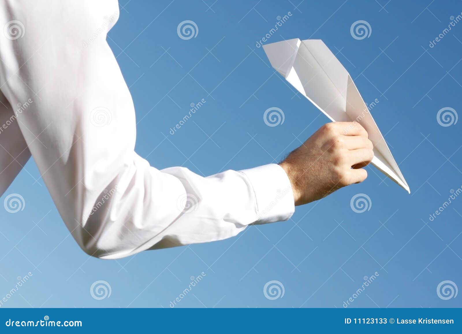 Paper plane stock image. Image of play, face, caucasian - 11123133