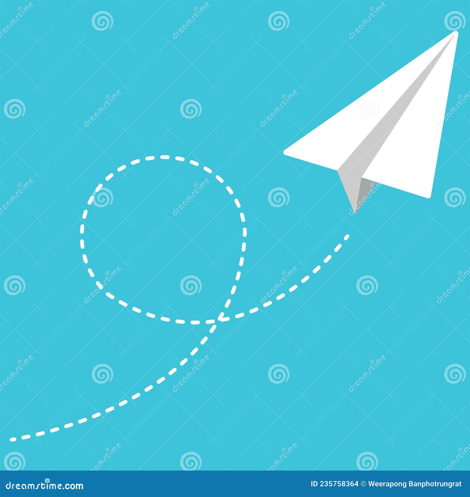 Paper Plane Icon, Sending Message Sign, Direct Message Button, Airplane ...