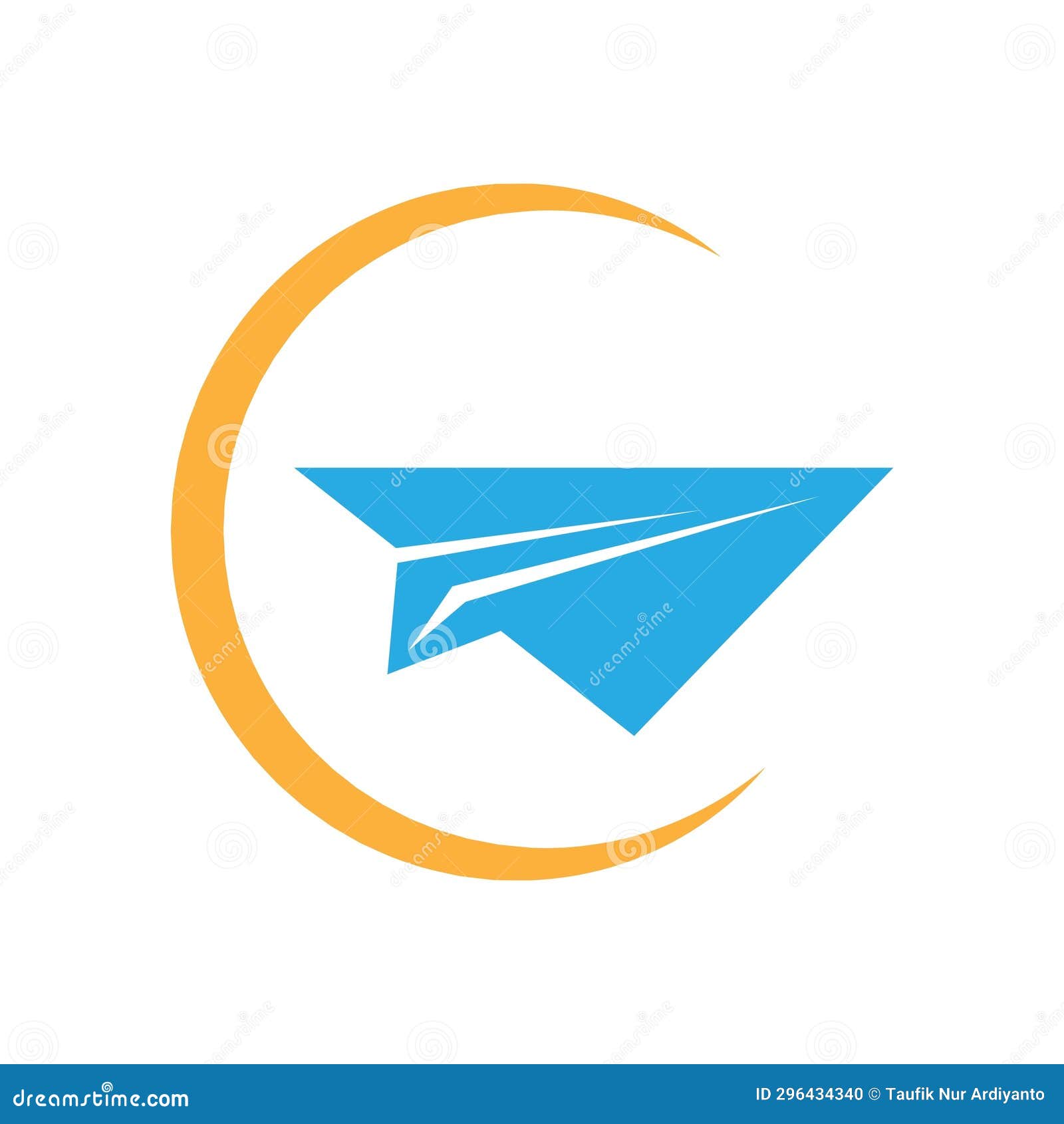 Paper Plane, Airplane Logo Design Stock Vector - Illustration of design ...