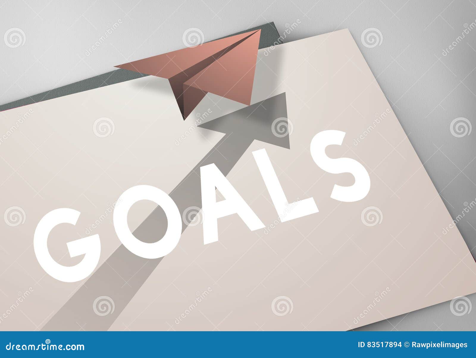 Paper Plane Icon Mission Concept Stock Illustration - Illustration of ...