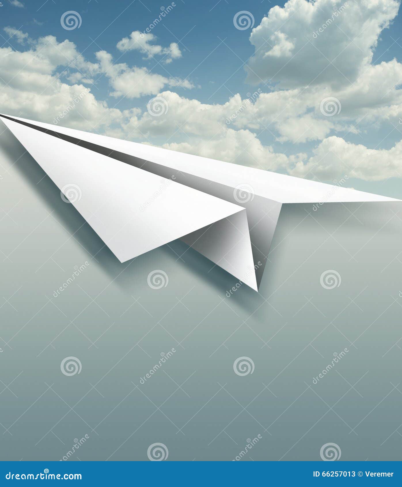Paper Plane. Mail Paper Concept. Stock Illustration - Illustration of ...