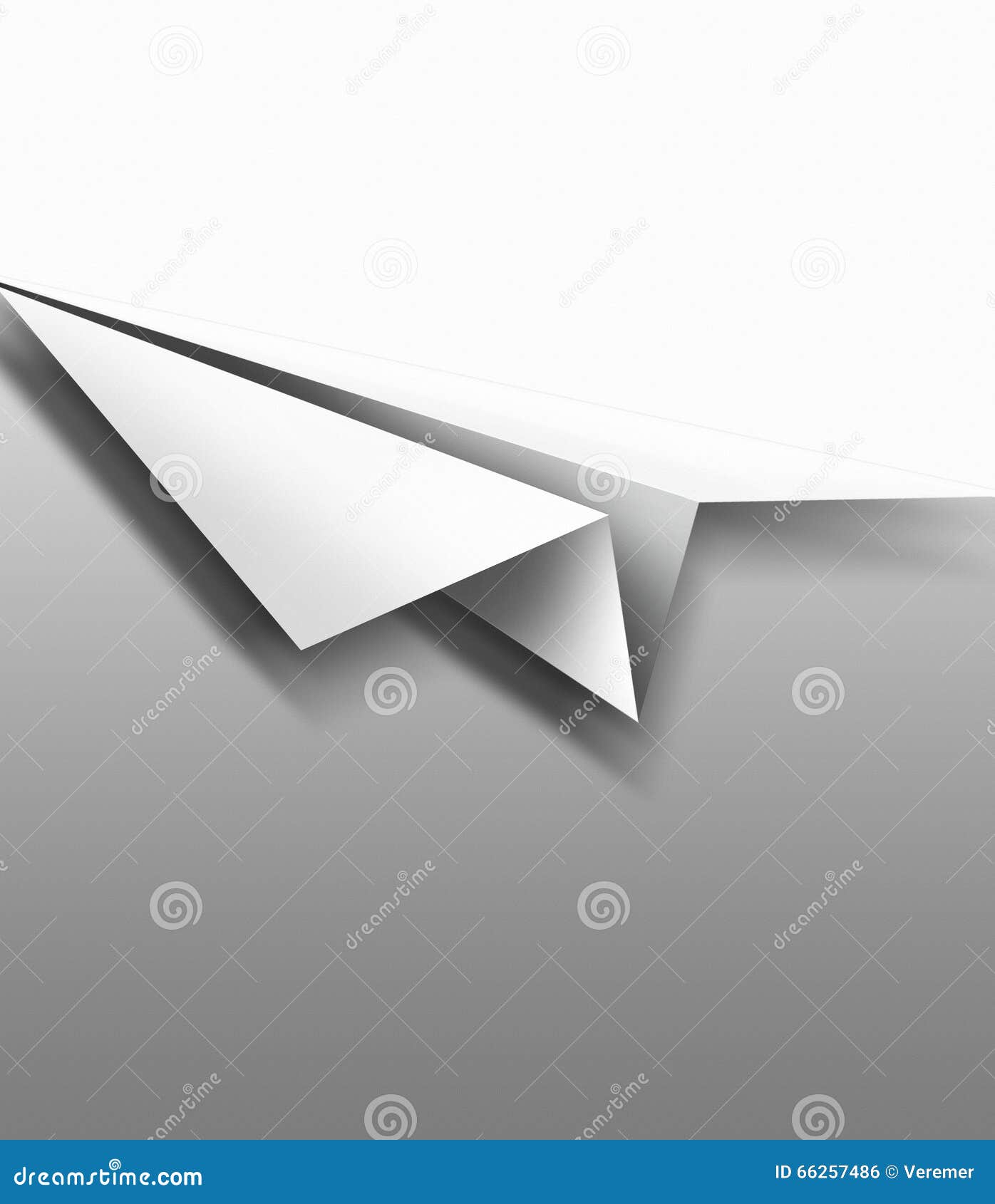 Paper Plane. Mail Paper Concept. Stock Illustration - Illustration of ...