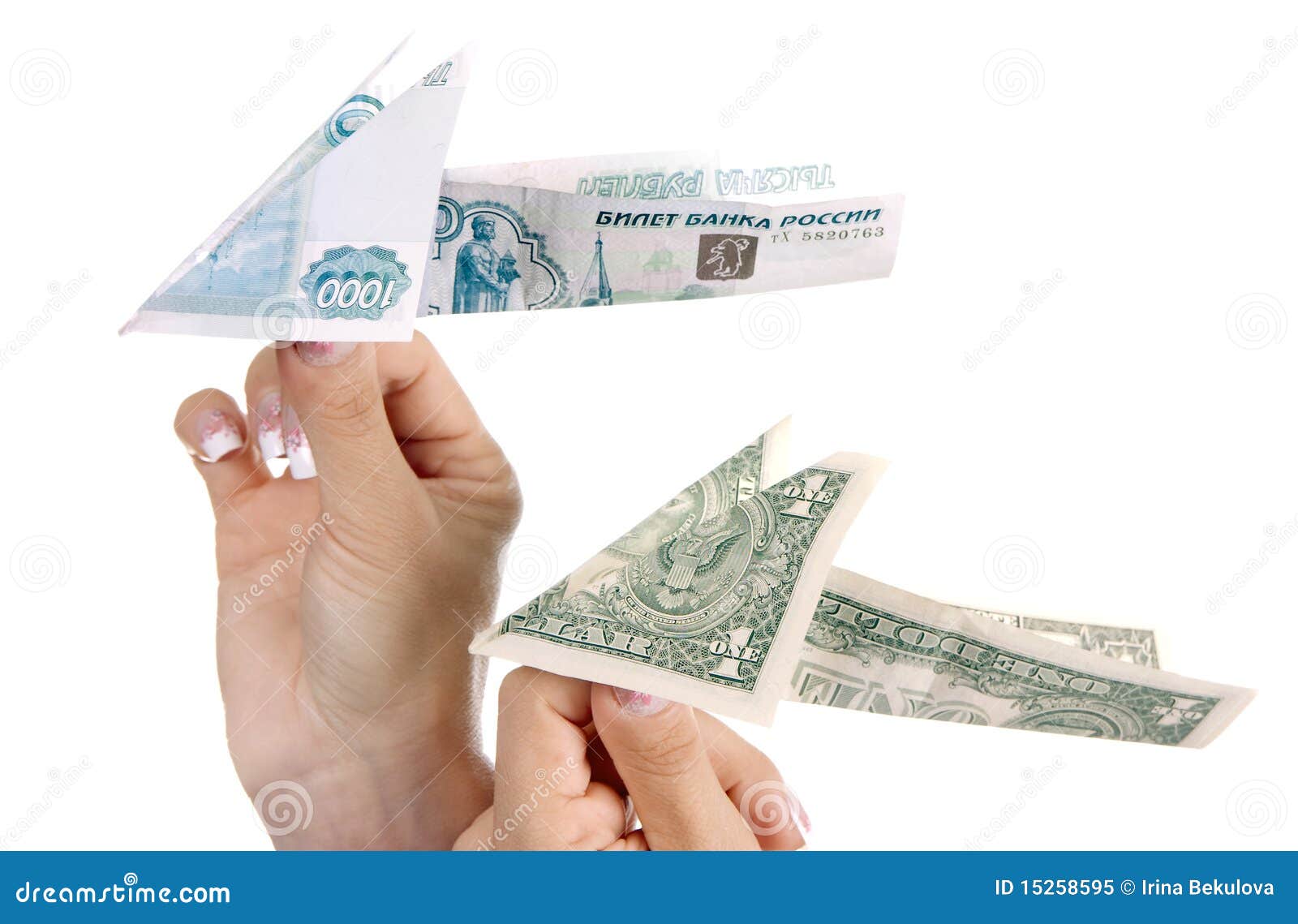 Paper planes - currency stock image. Image of finance - 15258595