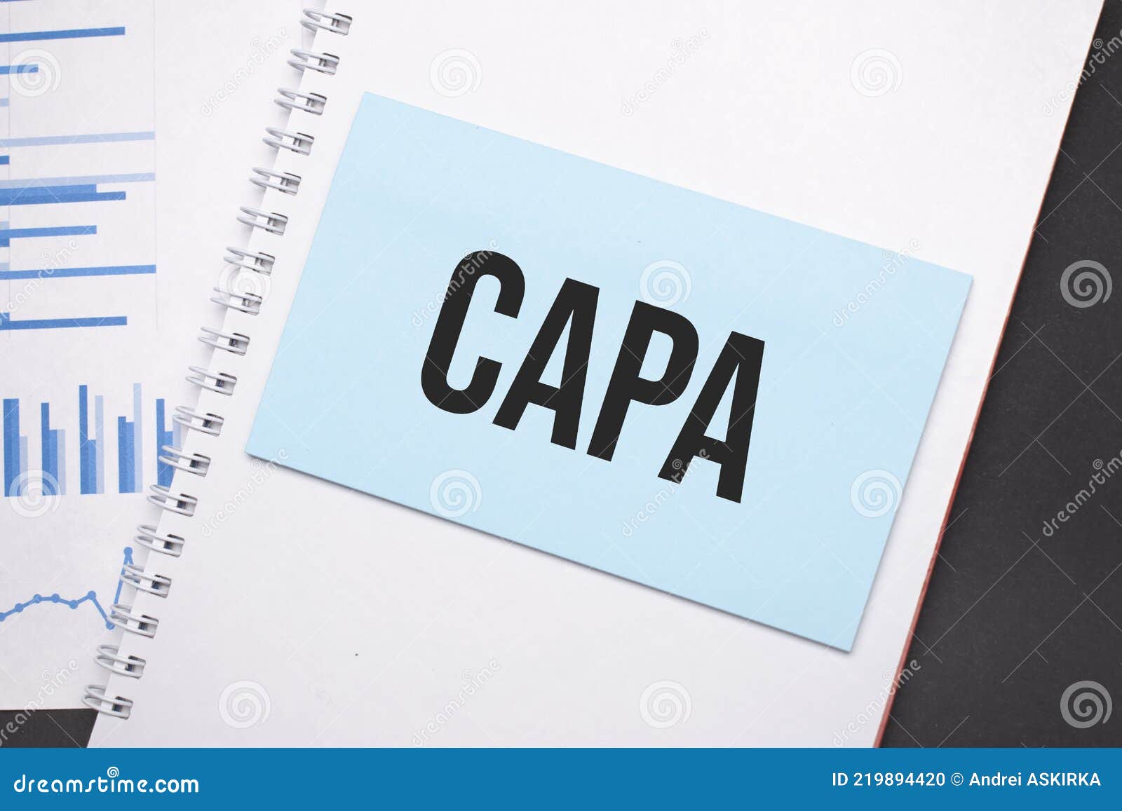 Paper With CAPA- Corrective And Preventive Action On The Table Royalty ...
