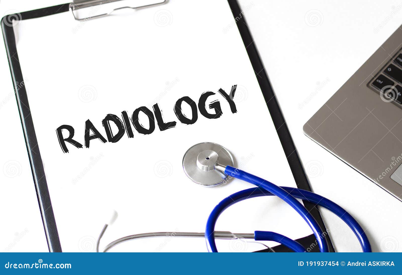 Paper Plate with Text RADIOLOGY,medical Concept Stock Photo - Image of ...