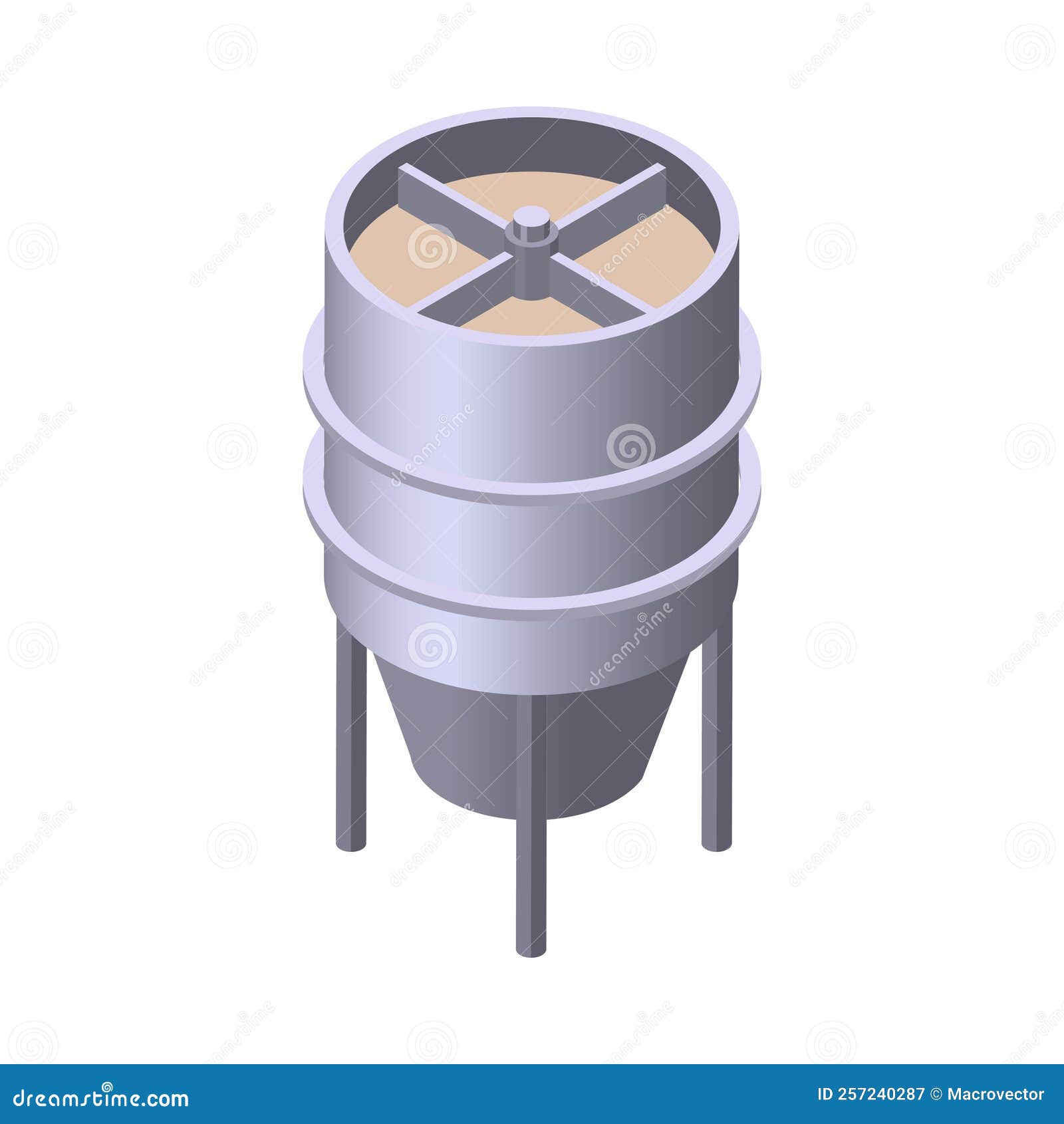 Paper Production Icon stock vector. Illustration of process - 257240287