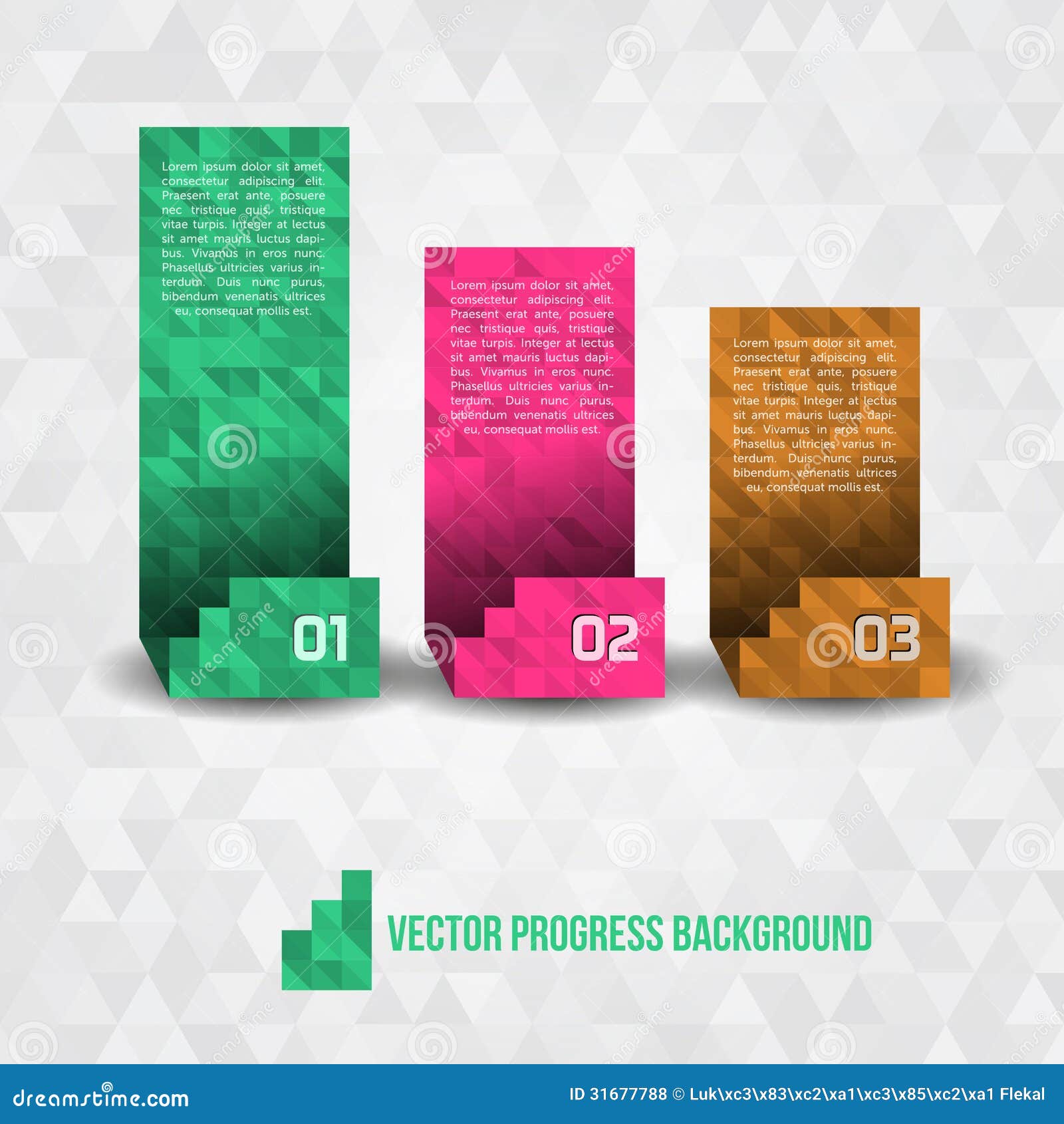 Paper Progress Background stock vector. Illustration of page - 31677788