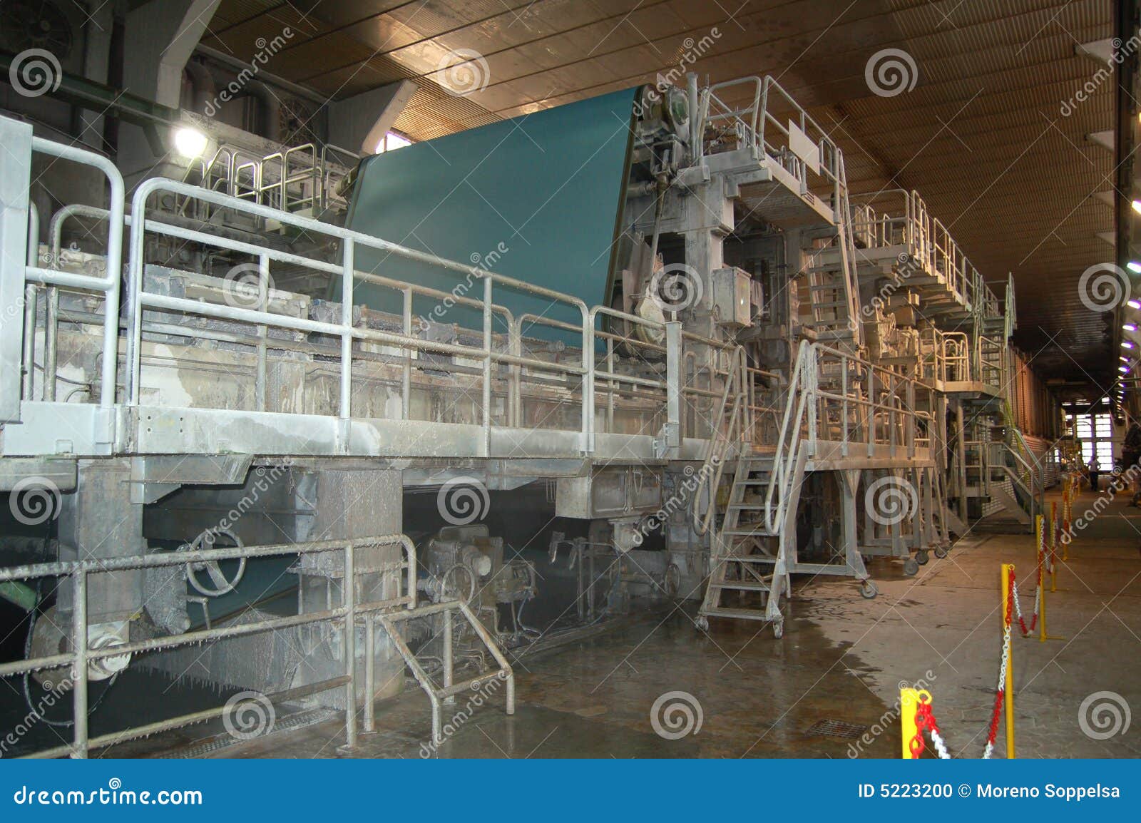 Paper and pulp mill stock photo. Image of final, business - 5223200