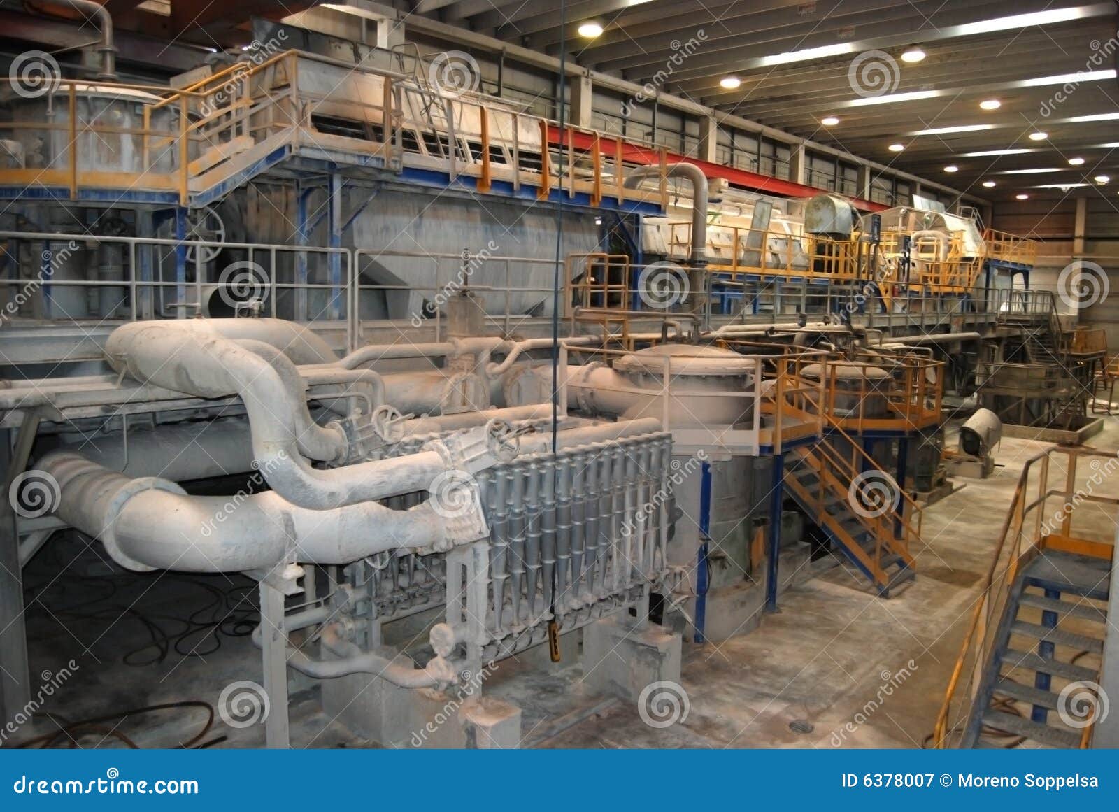 Paper and Pulp Mill - De-inking Plants Stock Image - Image of dryer ...