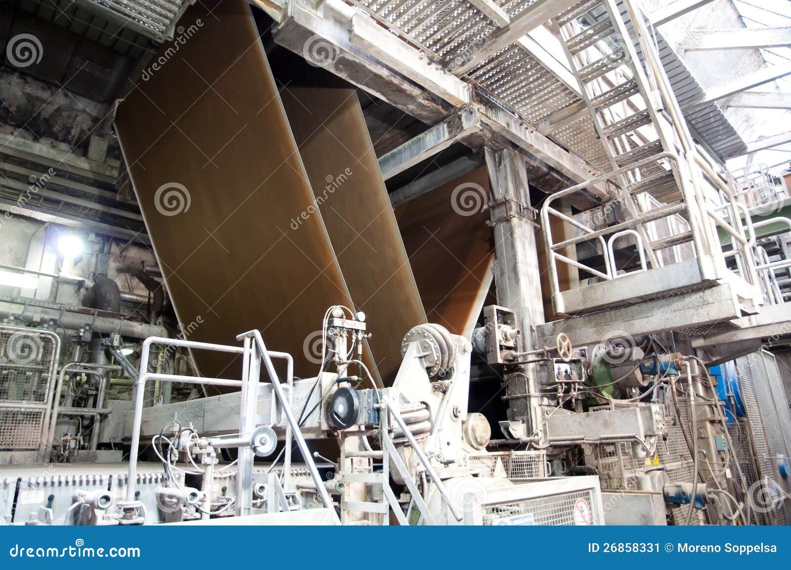 Paper and Pulp Mill - Factory, Plant Stock Image - Image of papermaking ...