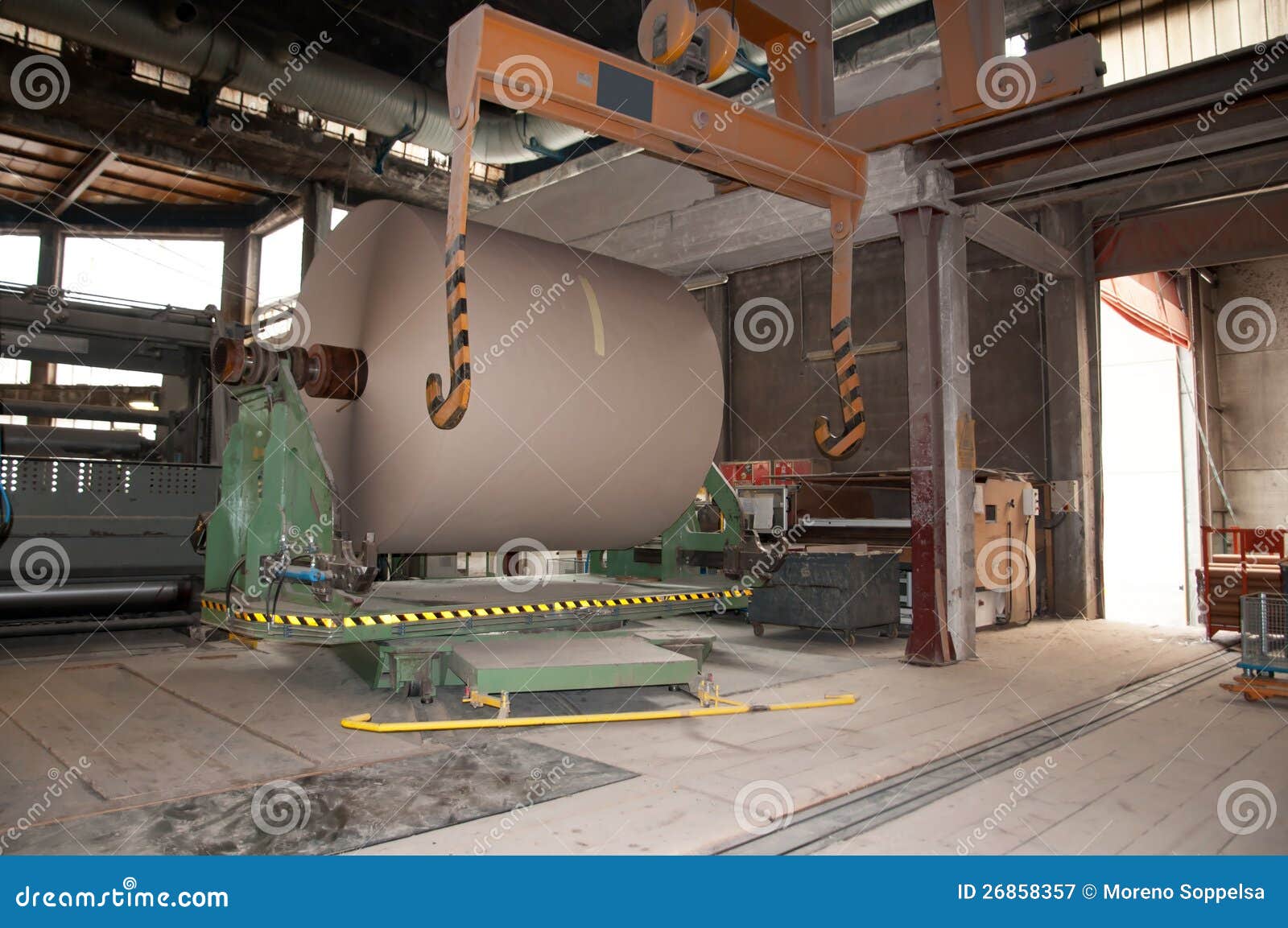 Paper and Pulp Mill - Factory, Plant Stock Image - Image of paper ...