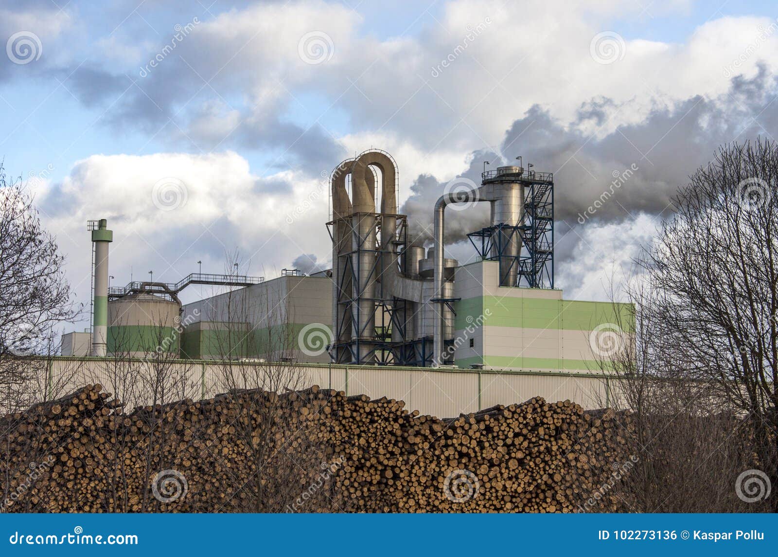 Paper and pulp mill stock photo. Image of recycle, autumn - 102273136