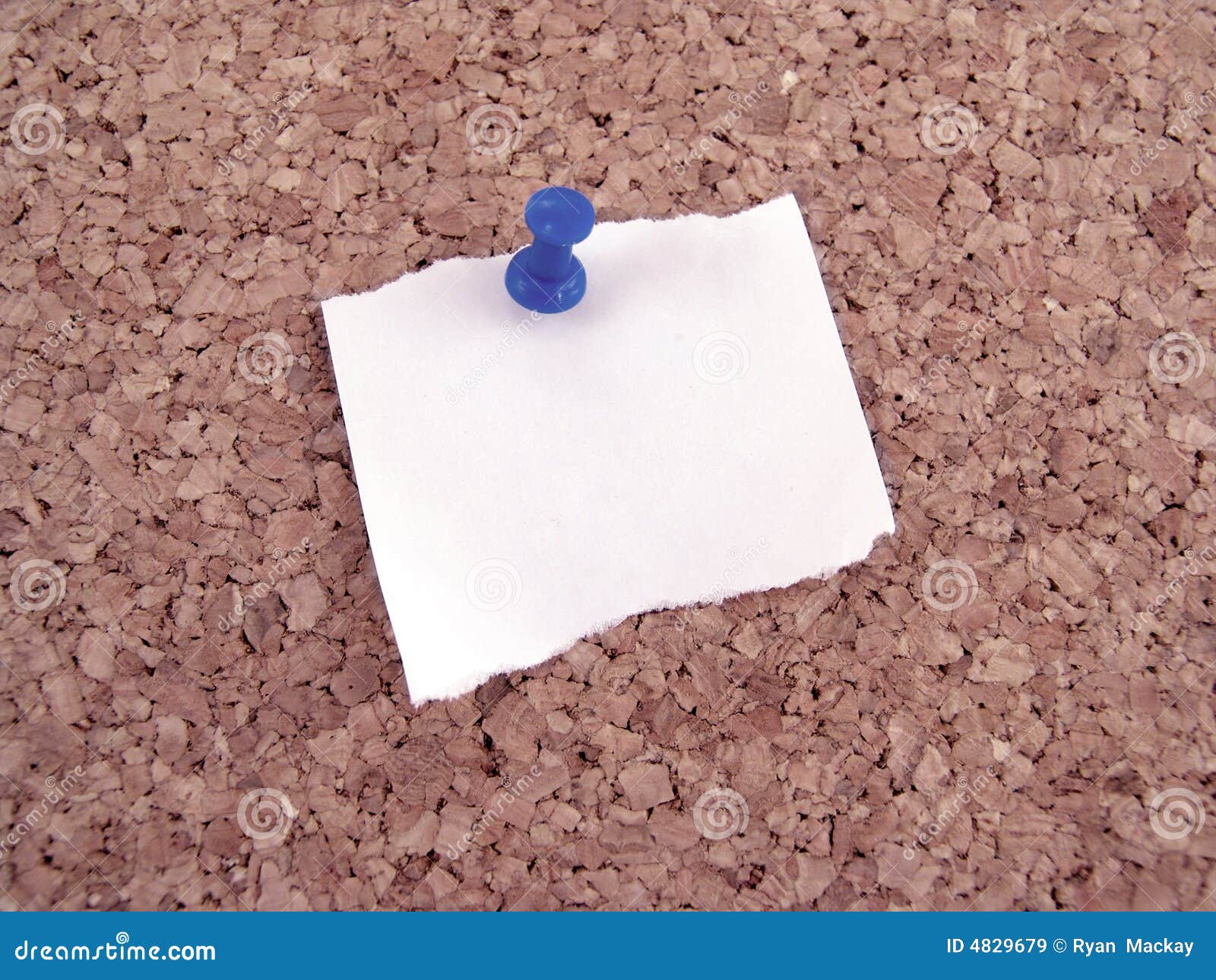 Paper with push pin stock image. Image of remind, board - 4829679
