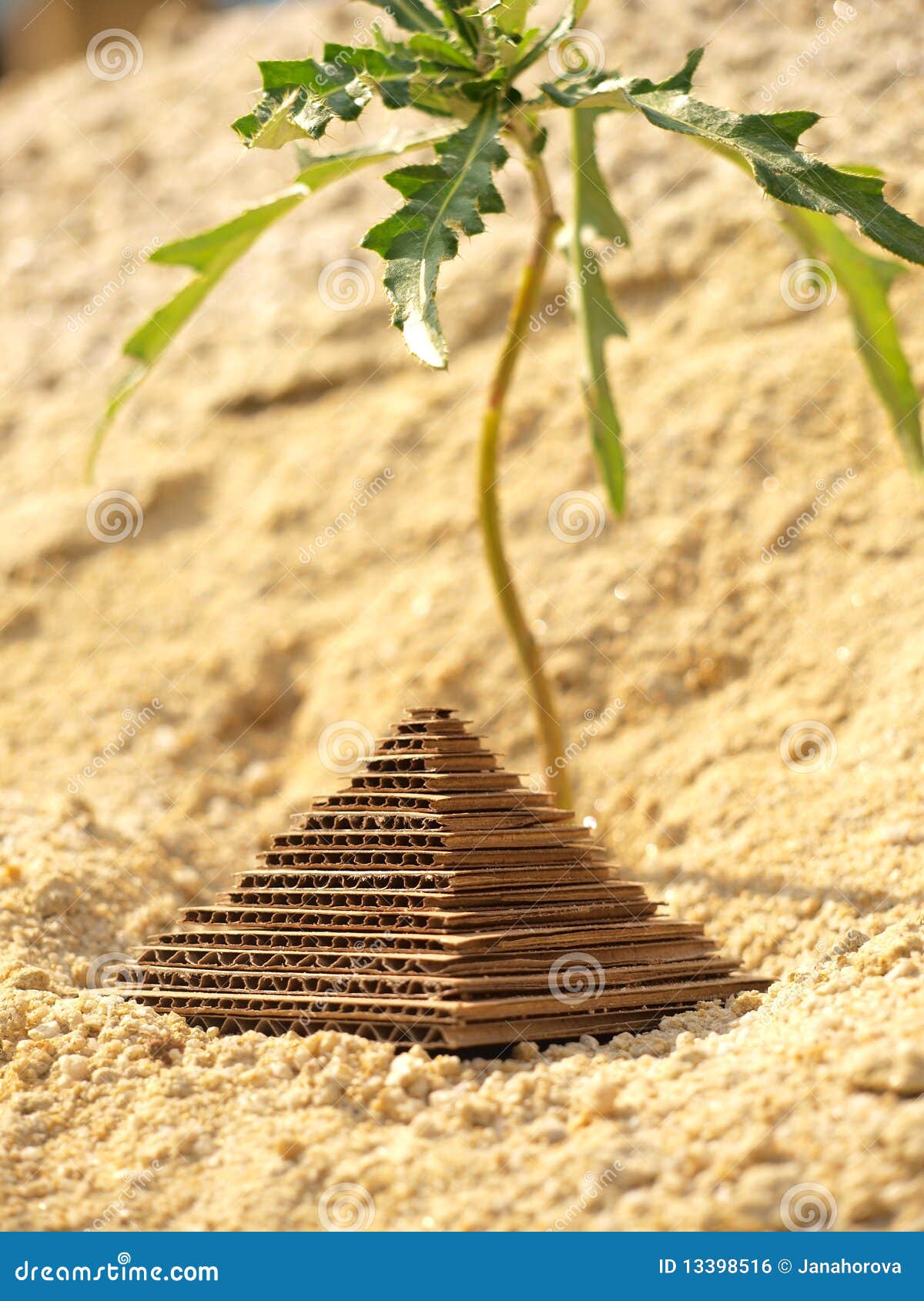 Paper Pyramid Stock Photo | CartoonDealer.com #13398516