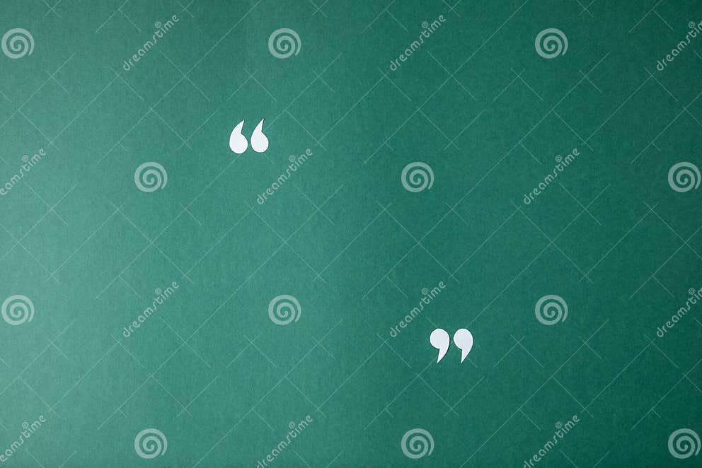 Paper quotation marks stock illustration. Illustration of bubble ...