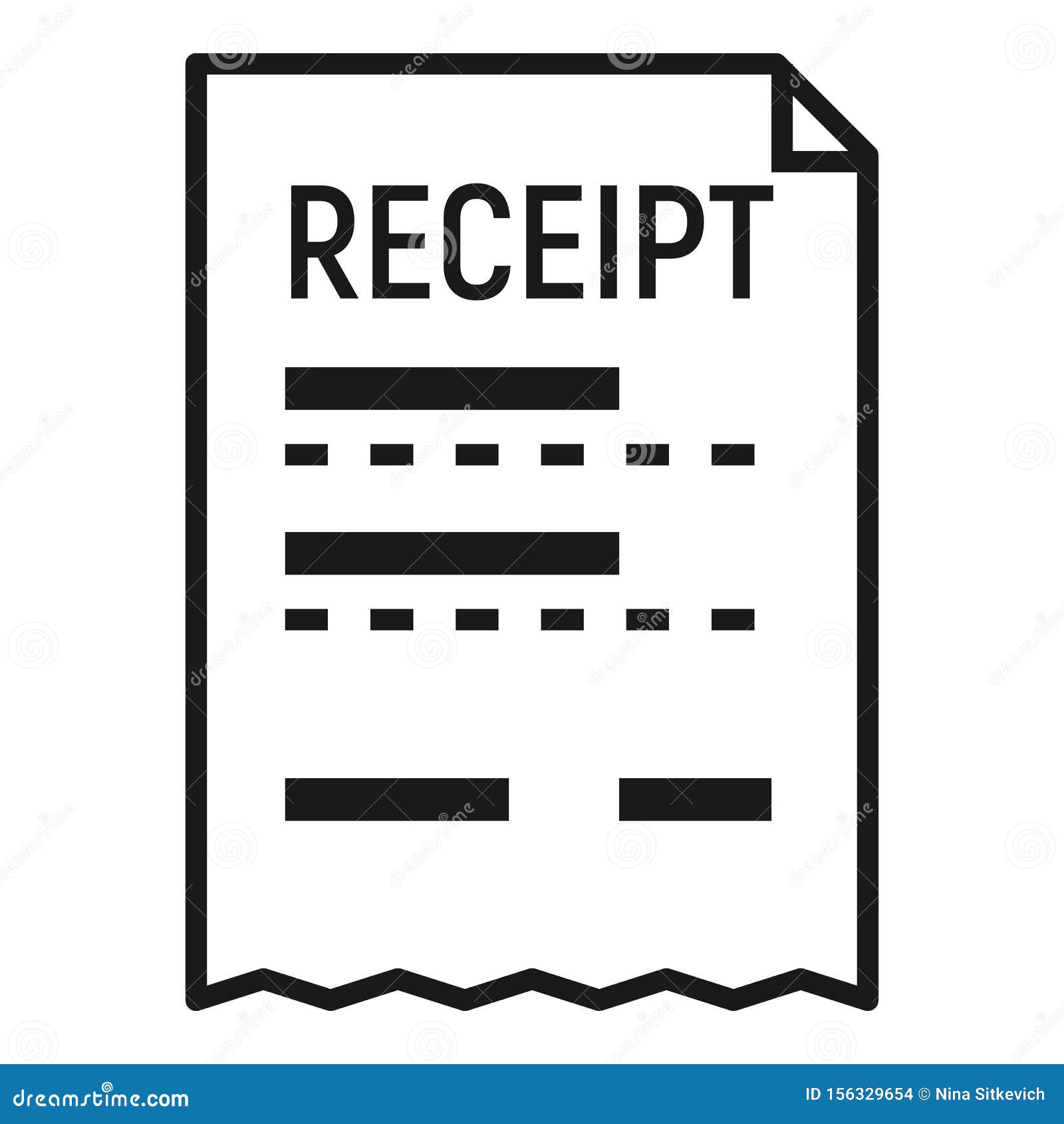 Receipt Icon Stock Illustrations – 15,894 Receipt Icon Stock ...
