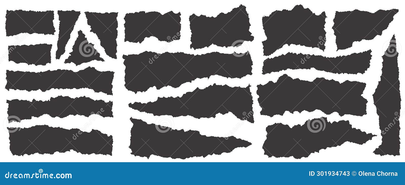 Jagged Border With White Frame Cartoon Vector | CartoonDealer.com #3330187