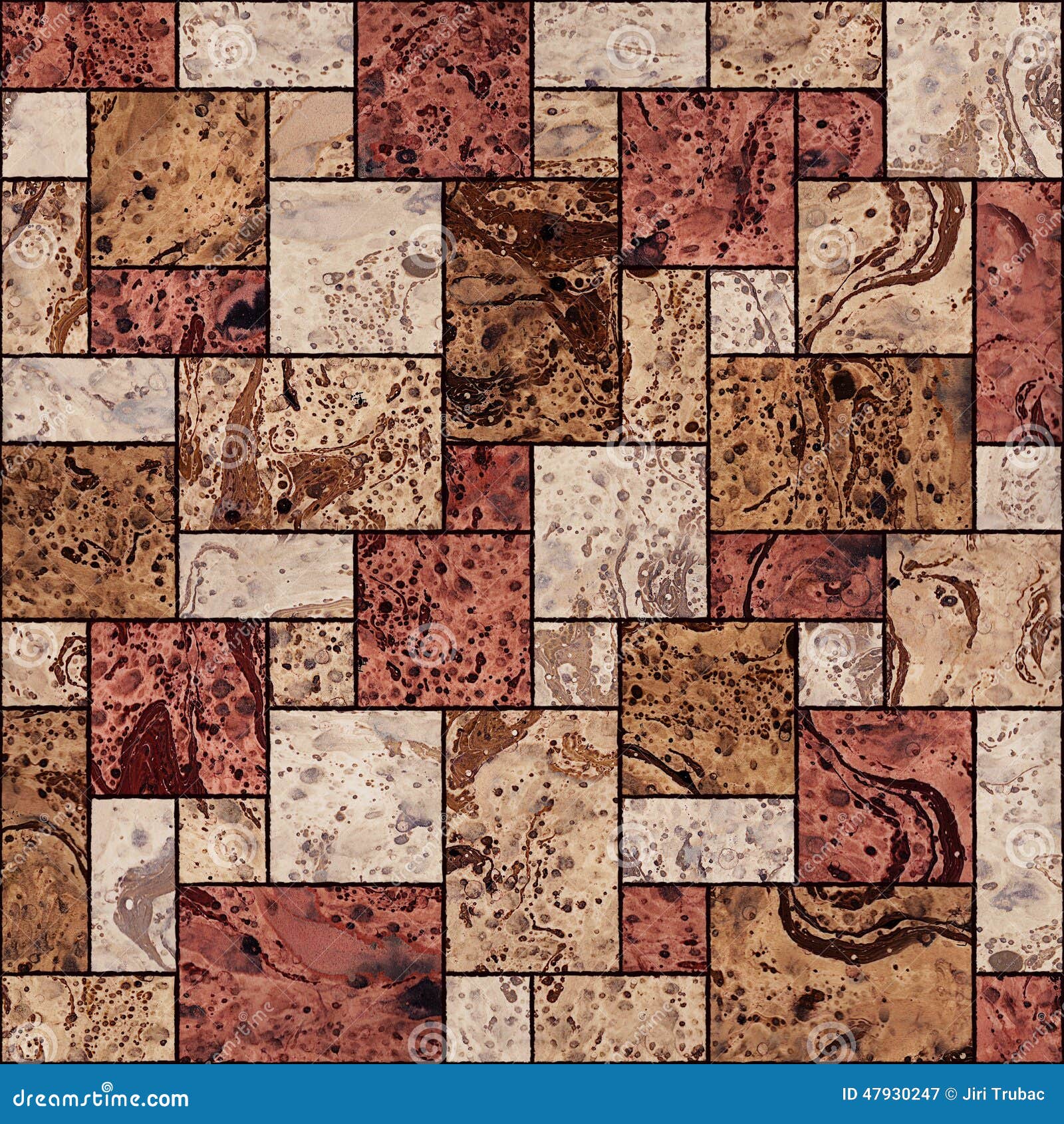 Stacked Rectangular Shapes With Brightly Colored Textures Royalty-Free ...