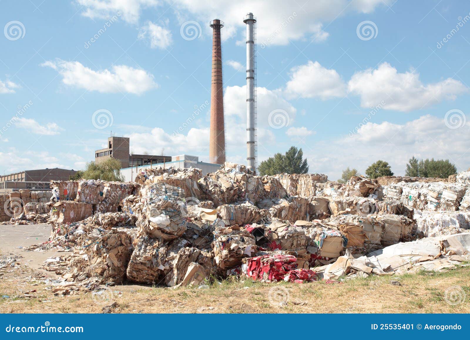 Paper recycle plant stock image. Image of manufacturing - 25535401