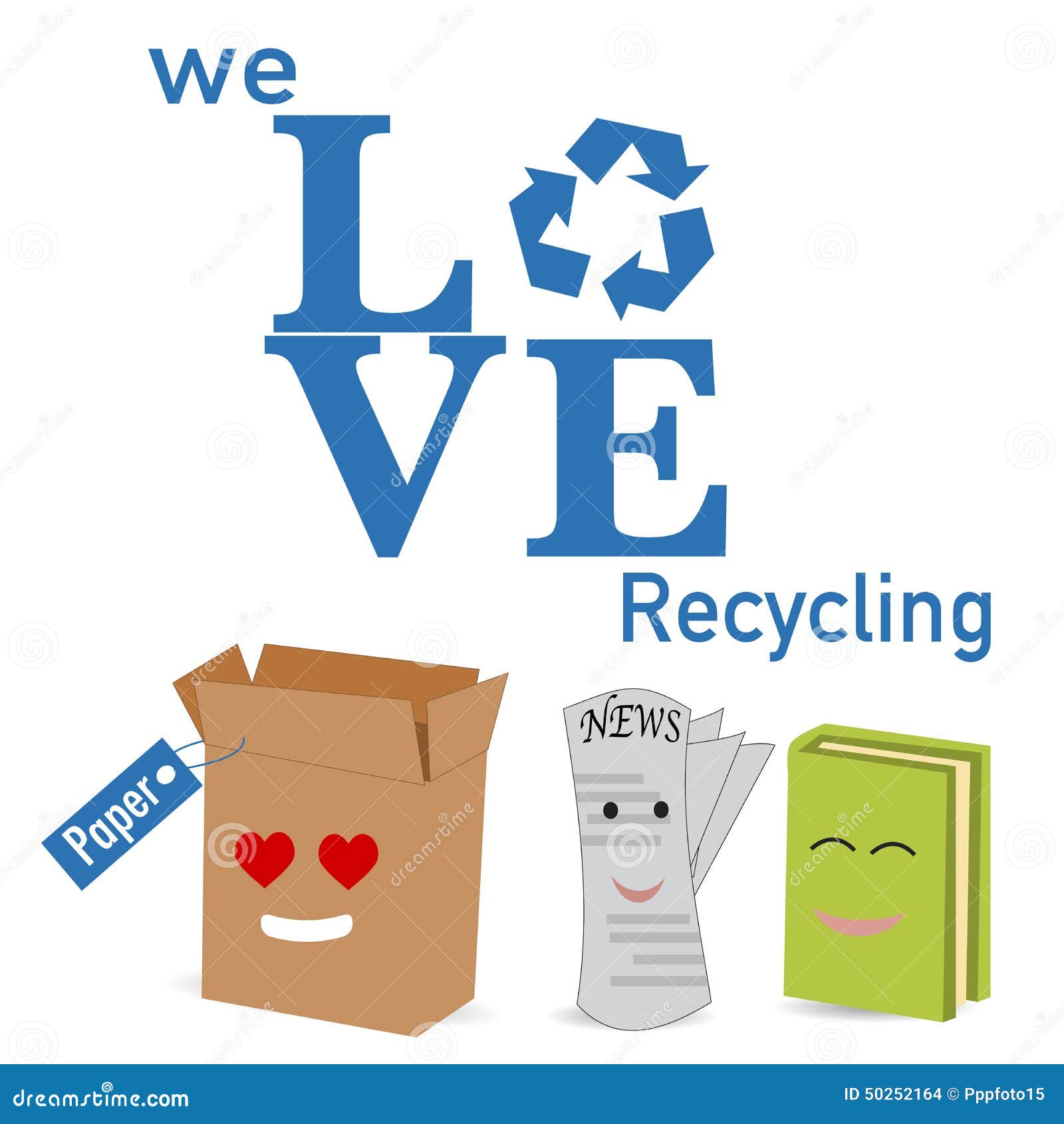 Recycle Paper Poster