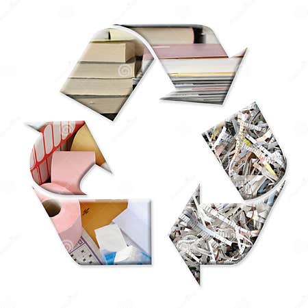 Paper recycling stock photo. Image of awareness, dirty - 1992202