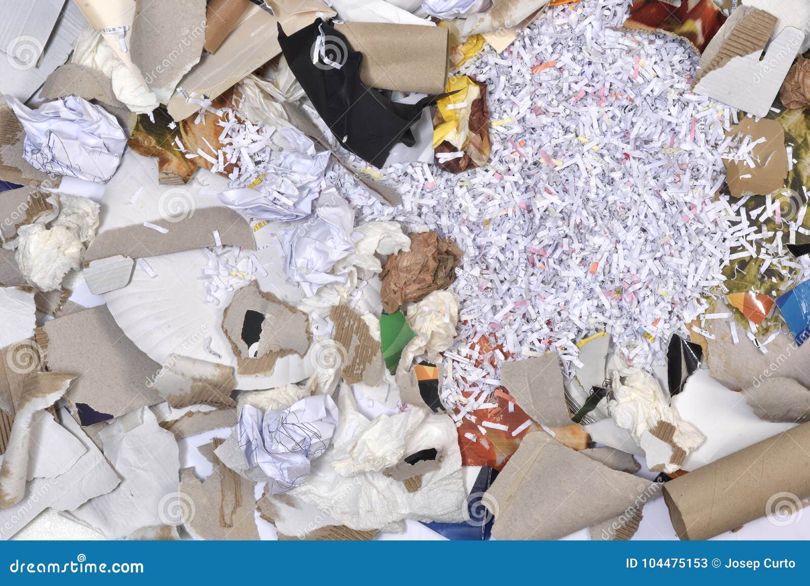 Of a Paper Recycling Container Stock Image - Image of inside, cardboard ...