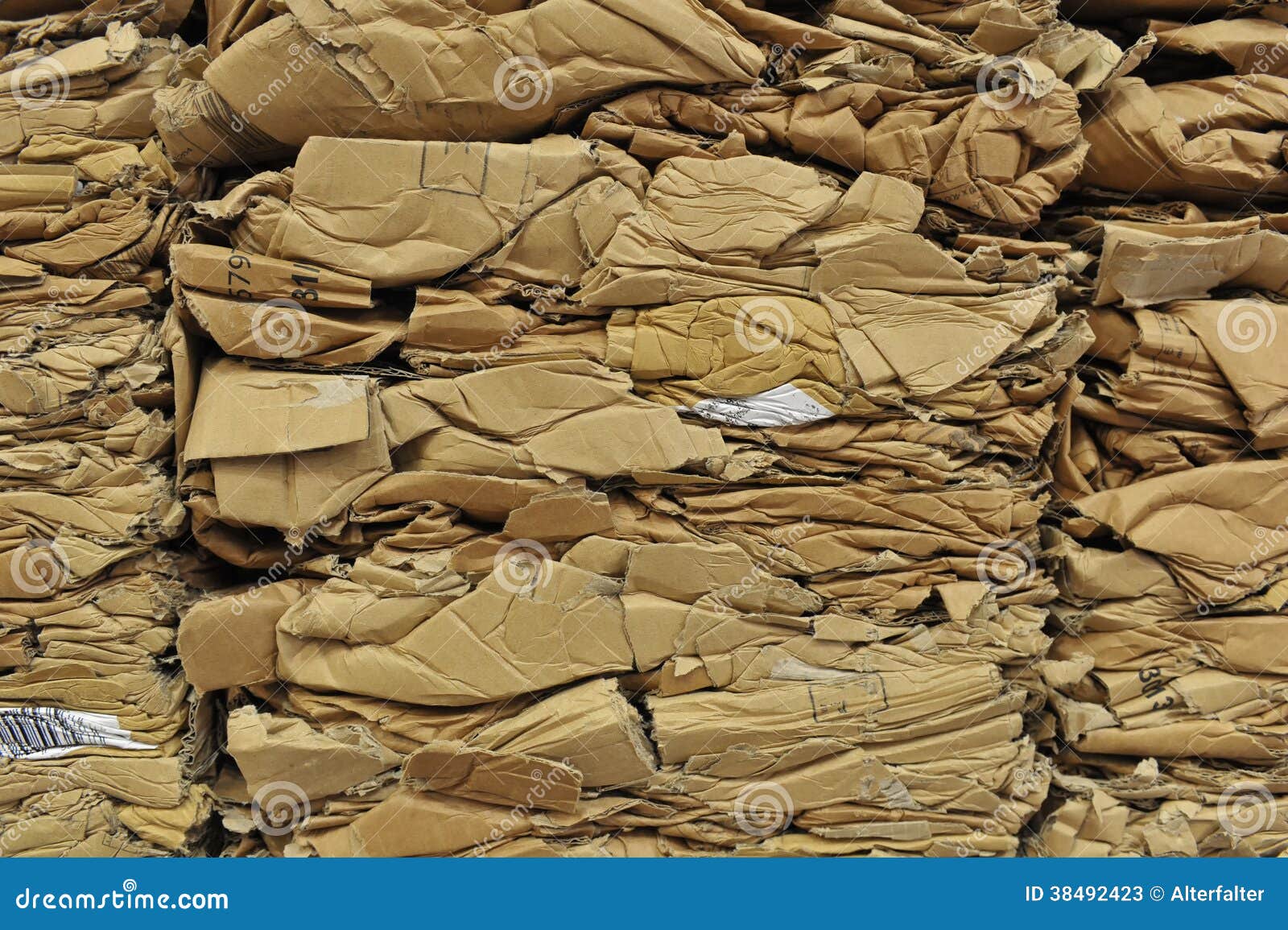 Paper recycling stock image. Image of boxes, board, paperboard - 38492423